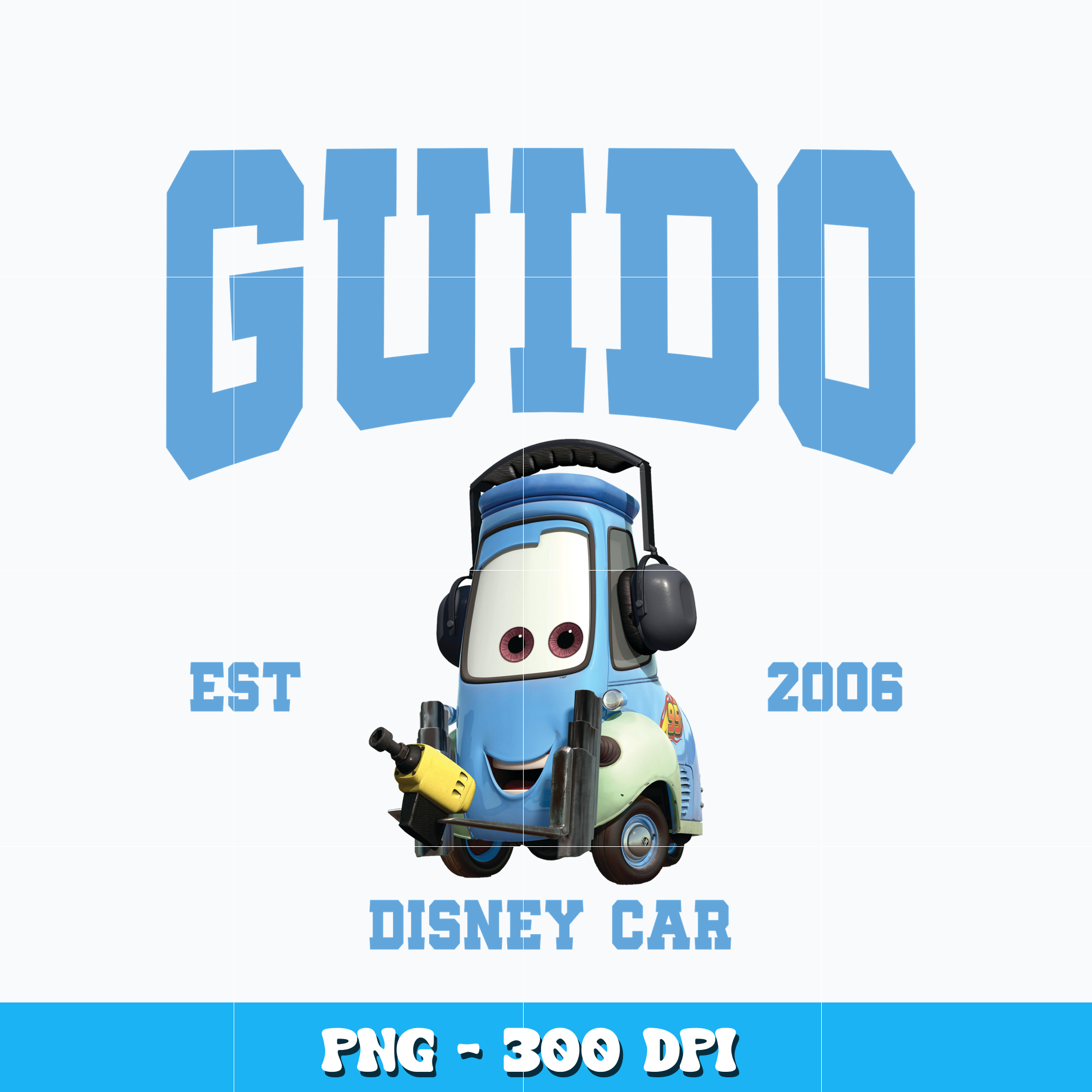 Guido Est 2006 Design Png, Disney cars png, Cartoon svg, Log | Inspire ...