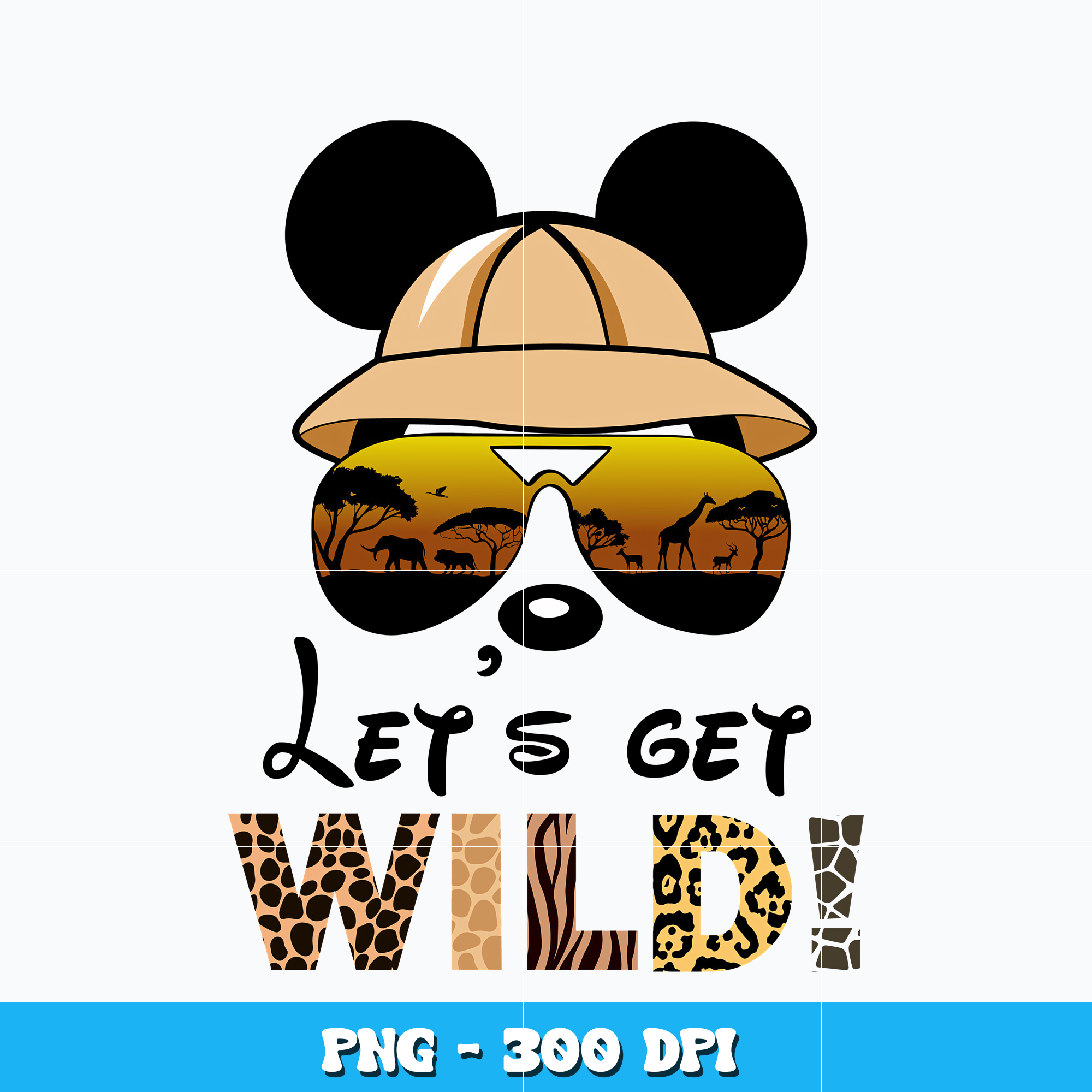 Mickey mouse let's get wild Png, Mickey mouse png, Cartoon s | Inspire ...