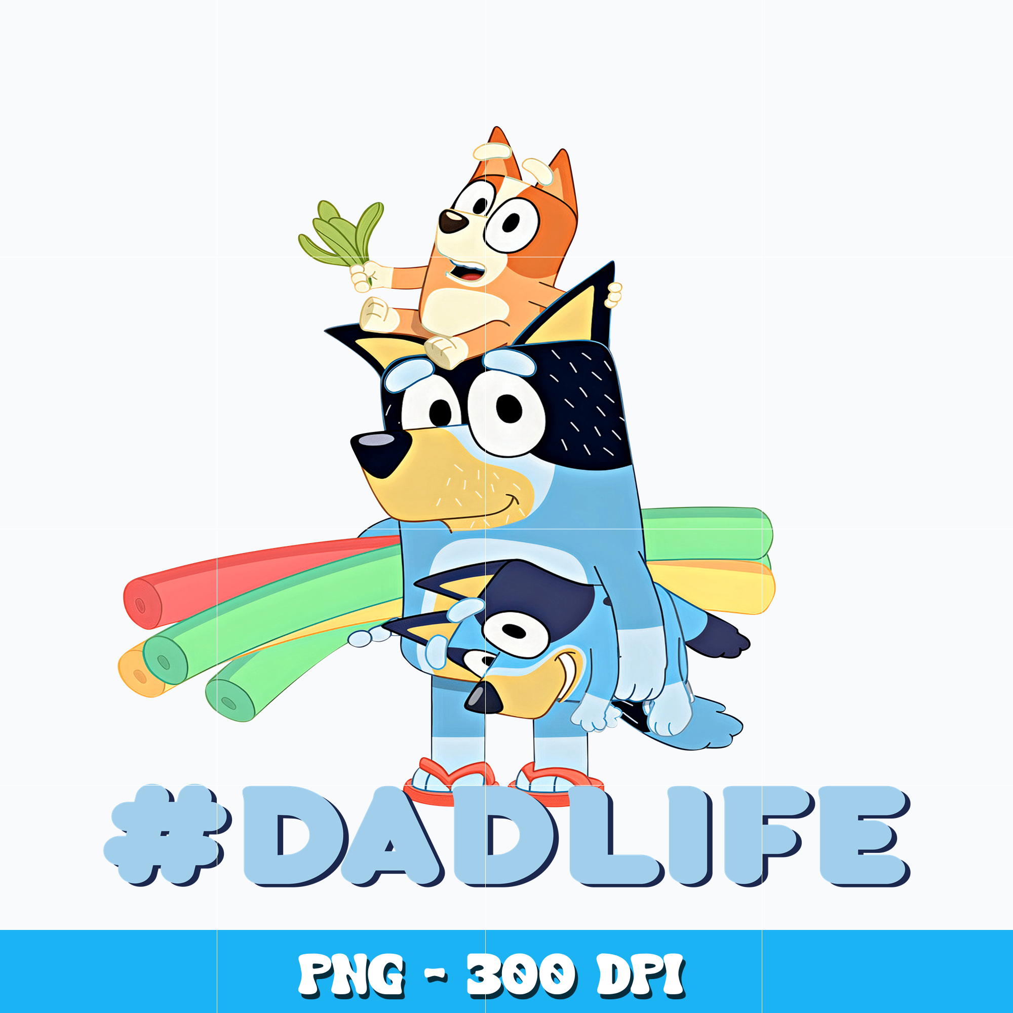 Bluey The Pool And Other Stories Png, Bluey Png, Cartoon svg | Inspire ...