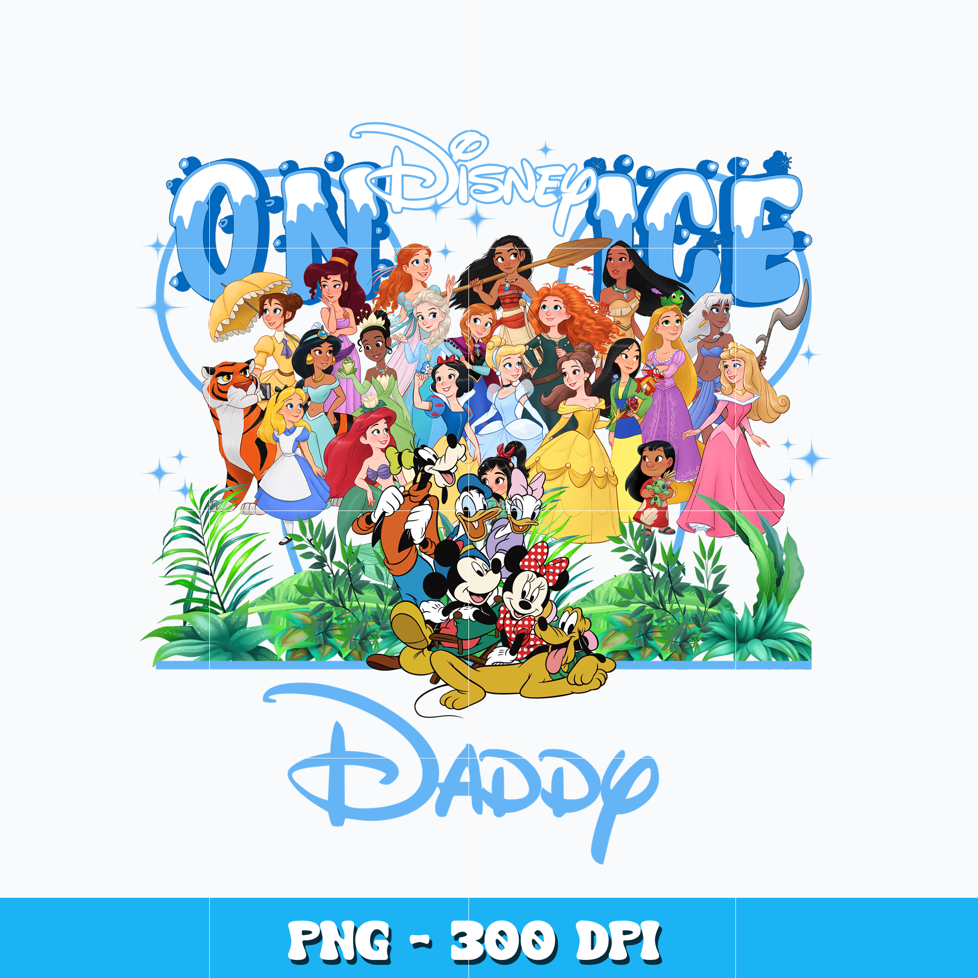 Mickey and princess disney on ice daddy Png, Disney Png, Log | Inspire ...