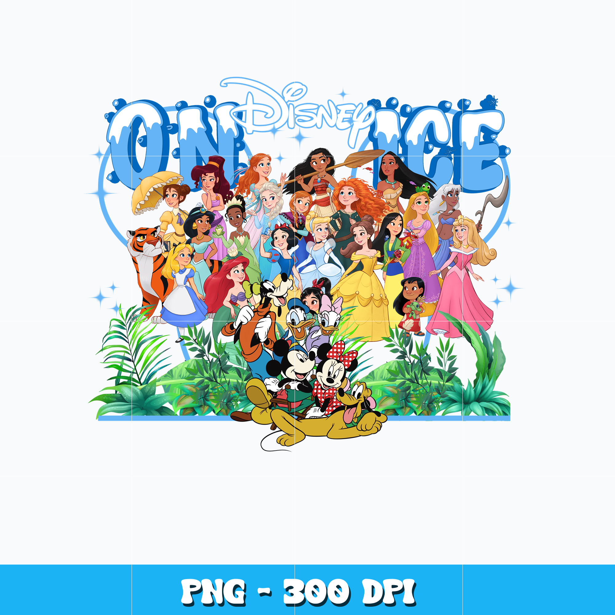 Disney on ice Design Png, Disney Png, Cartoon png, Logo desi - Inspire ...