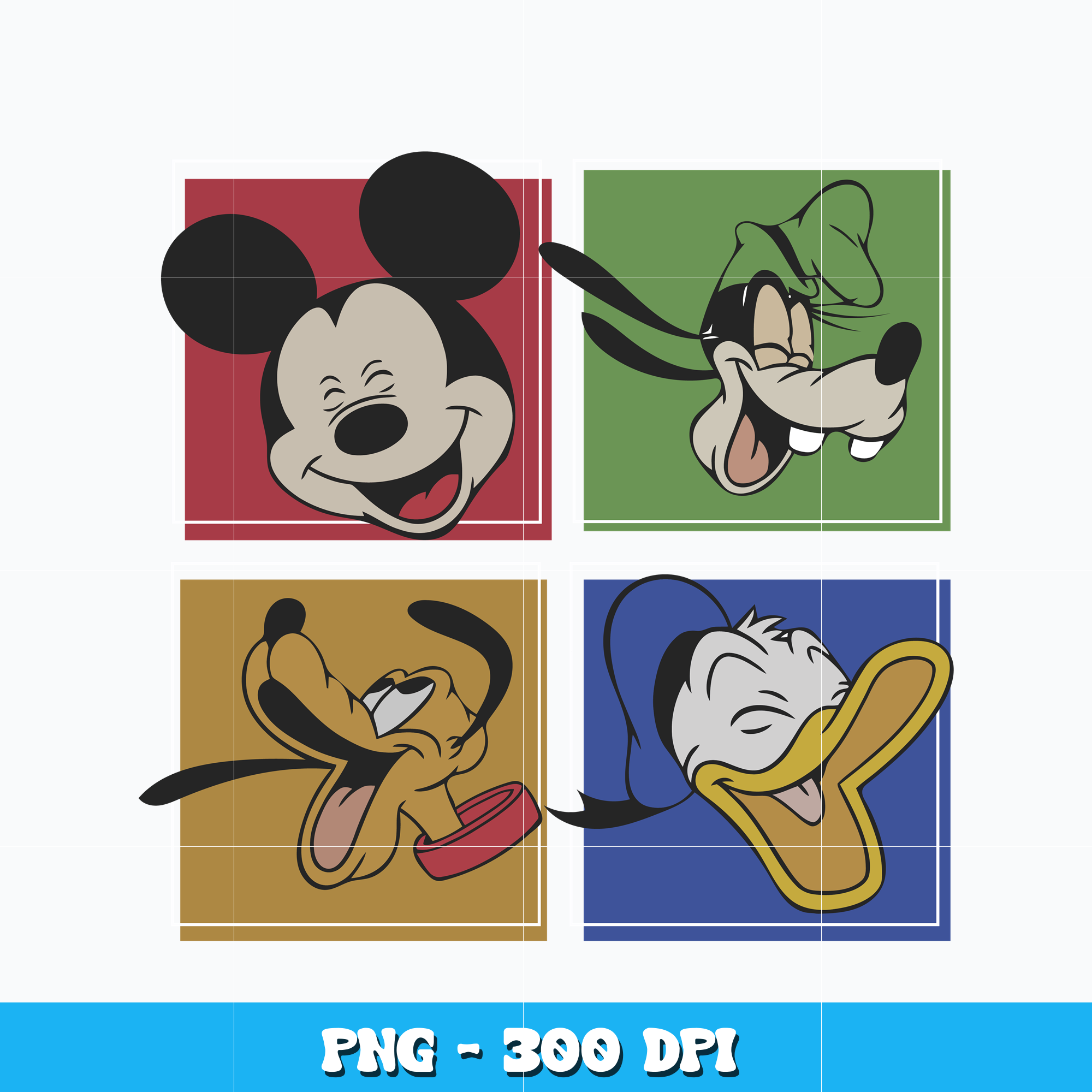Mickey mouse and friends png, Disney Squad Png, cartoon png, - Inspire ...