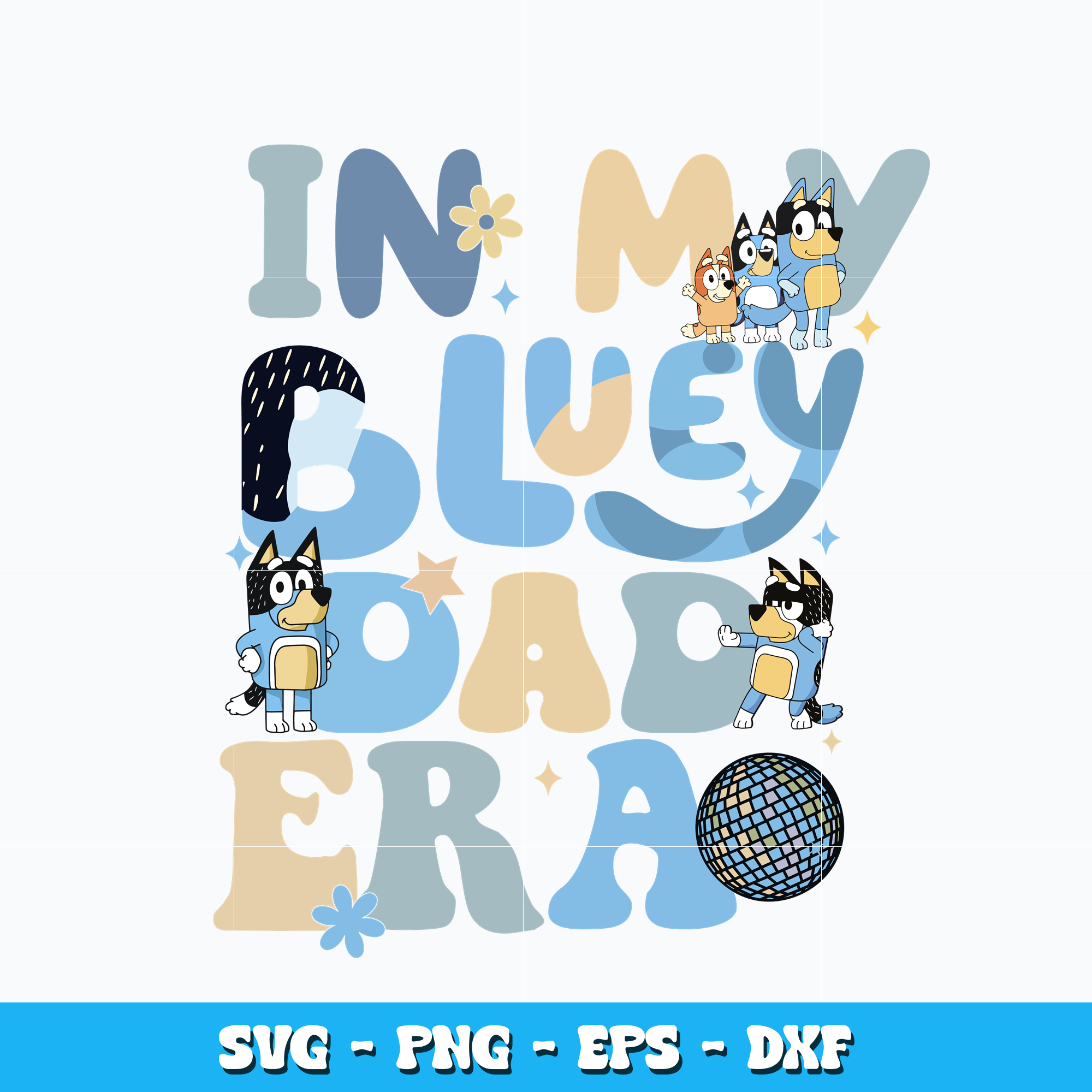 In my bluey mum era bluey svg, Bluey cartoon svg, cartoon sv | Inspire ...