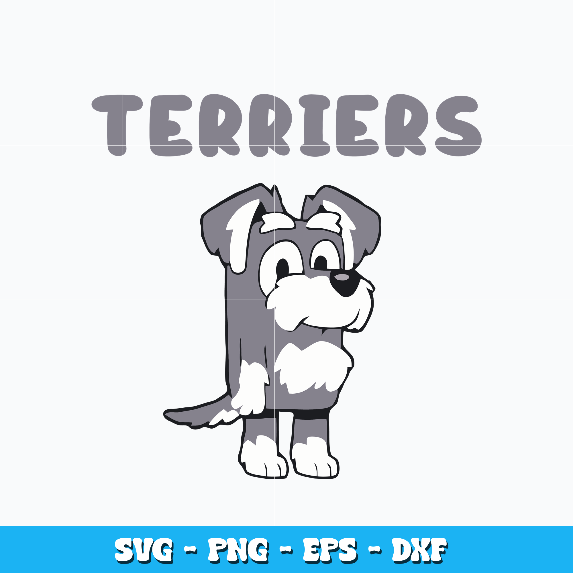 The Terriers design svg, Bluey cartoon svg, cartoon svg, Log | Inspire ...