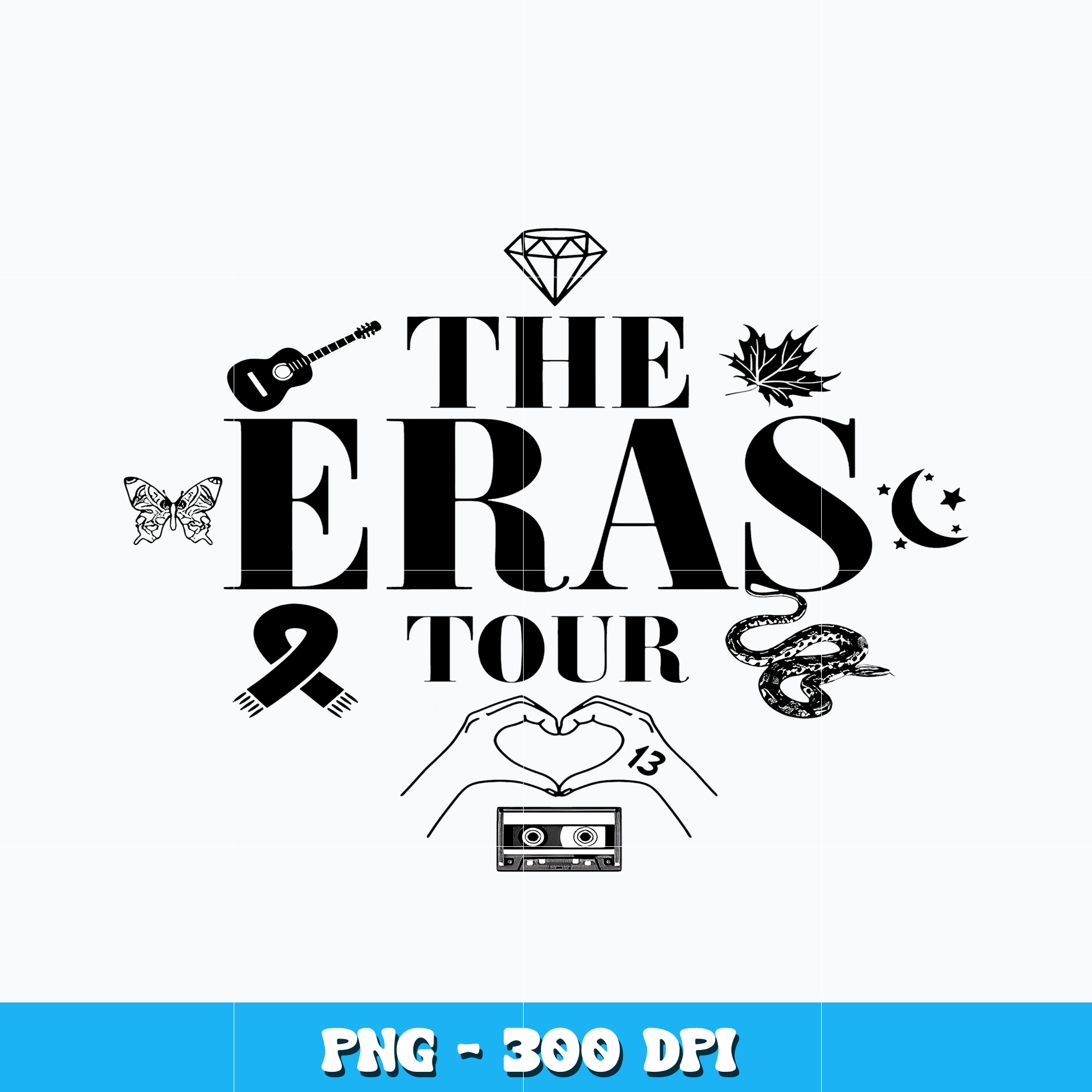 The Eras Tour design Png, Taylor Swift png, Logo design png, | Inspire ...