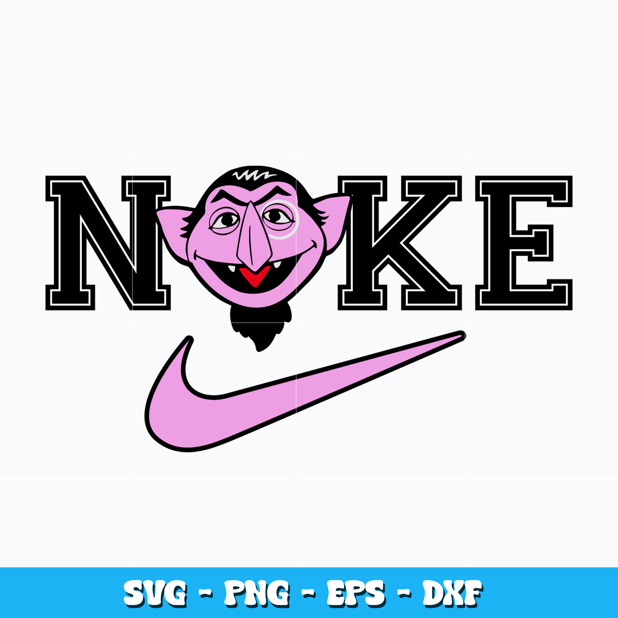 Nike Count von Count Svg, Logo Brand svg, Nike svg, cartoon | Inspire ...