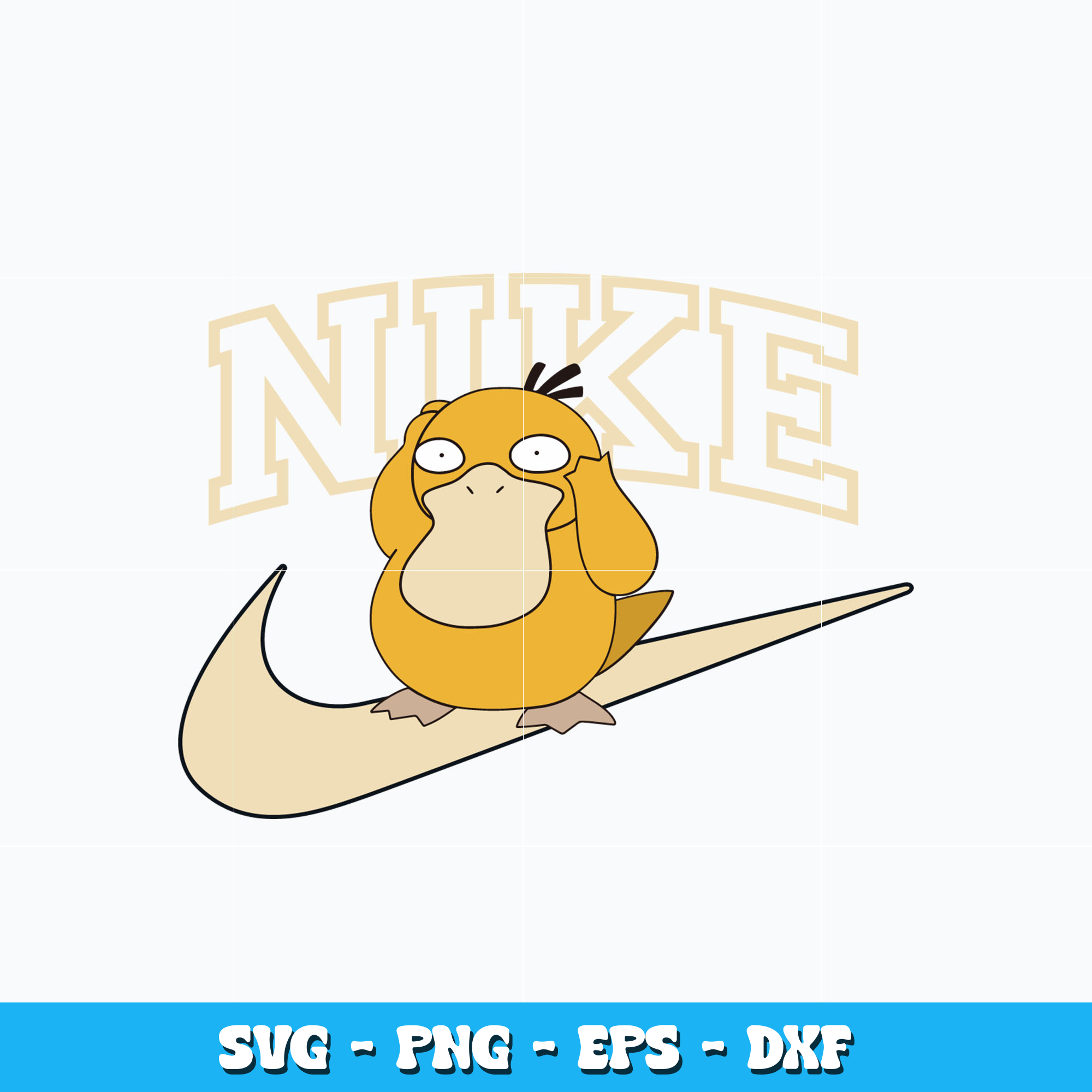 Nike Psyduck Svg, Pokemon svg, Logo Brand svg, Nike svg, ani | Inspire ...