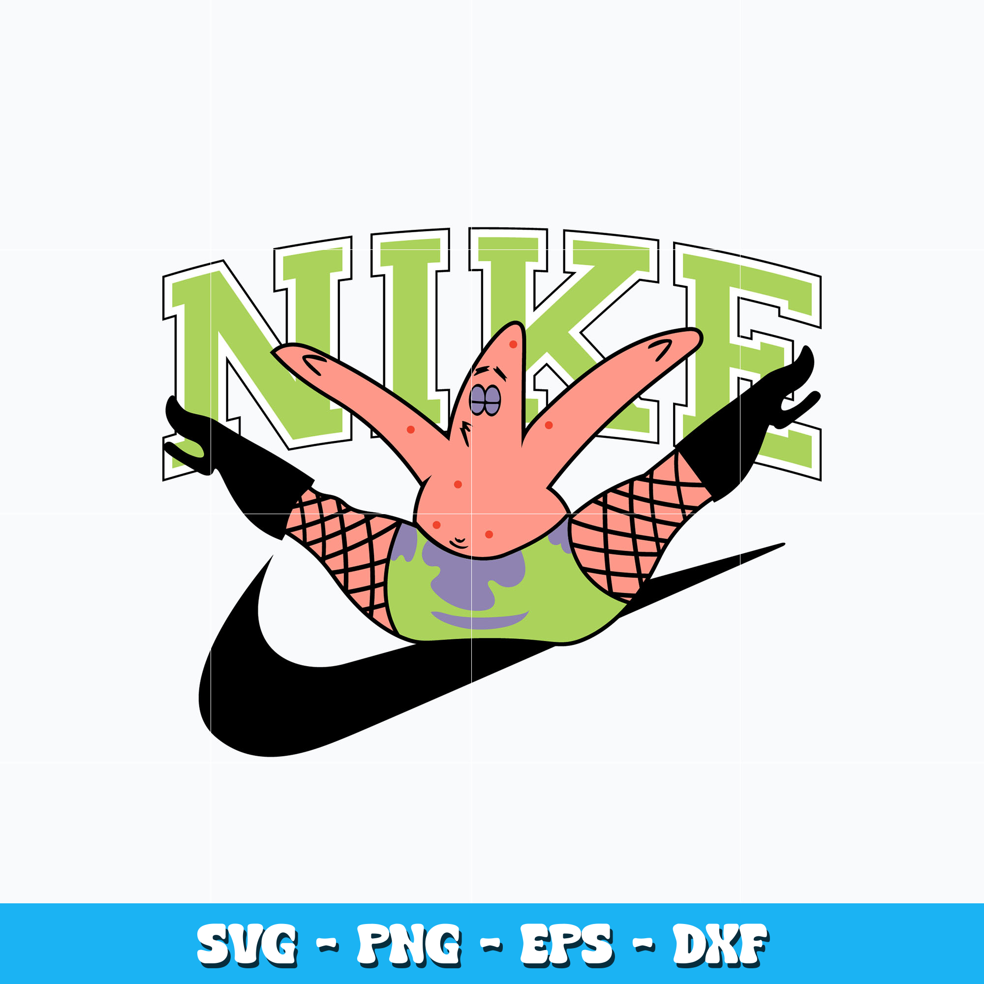 Nike Patrick Star logo Svg, Patrick Star svg, Logo Brand svg | Inspire ...