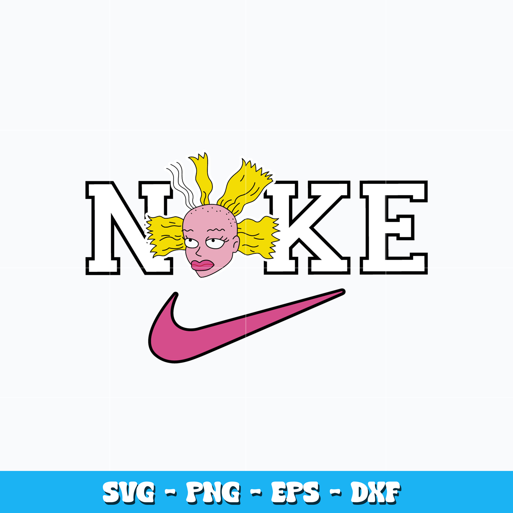 Nike Cynthia Rugrats logo Svg, Logo Brand svg, Nike svg, car | Inspire ...