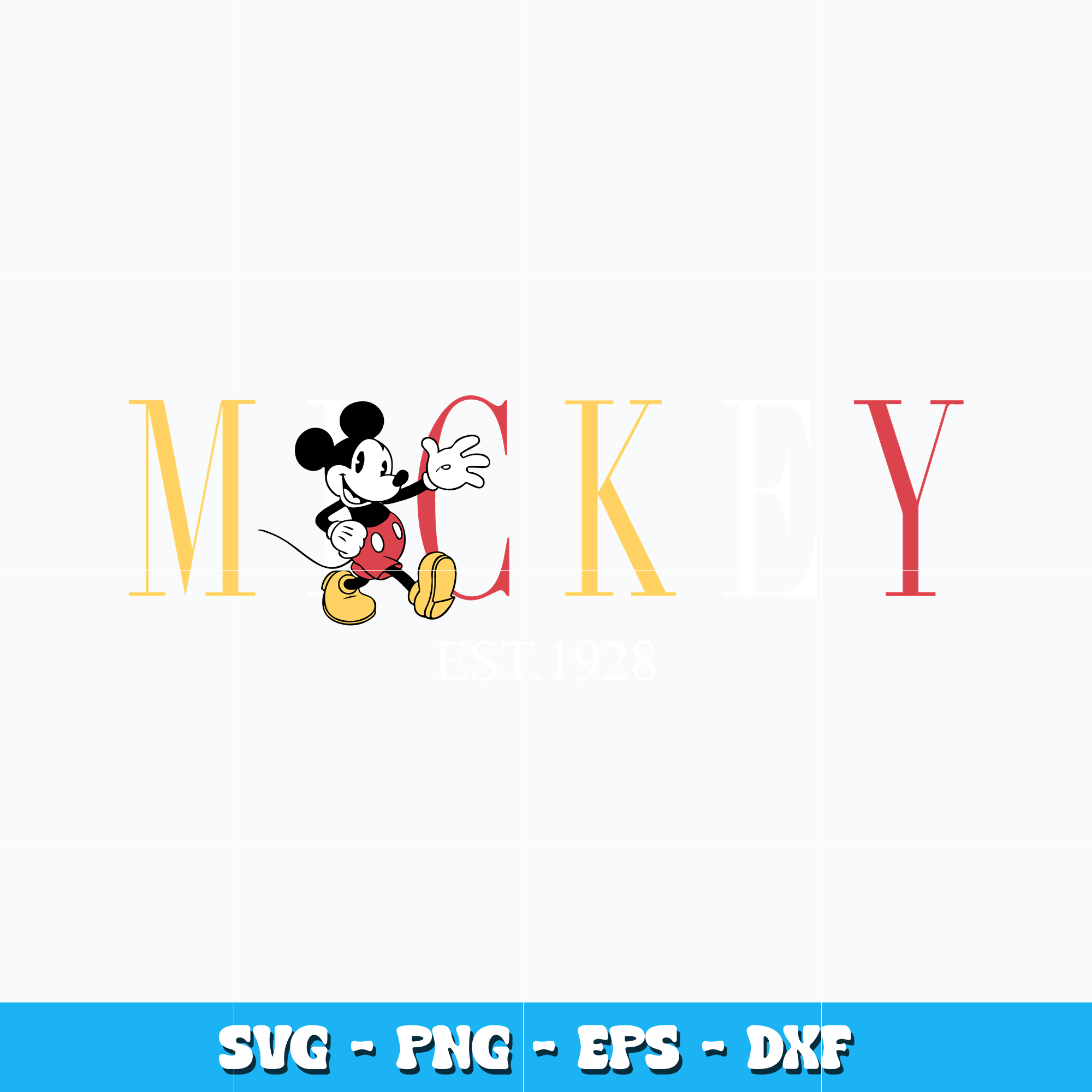 Mickey mouse svg, Disney cartoon svg, cartoon svg, logo desi | Inspire ...