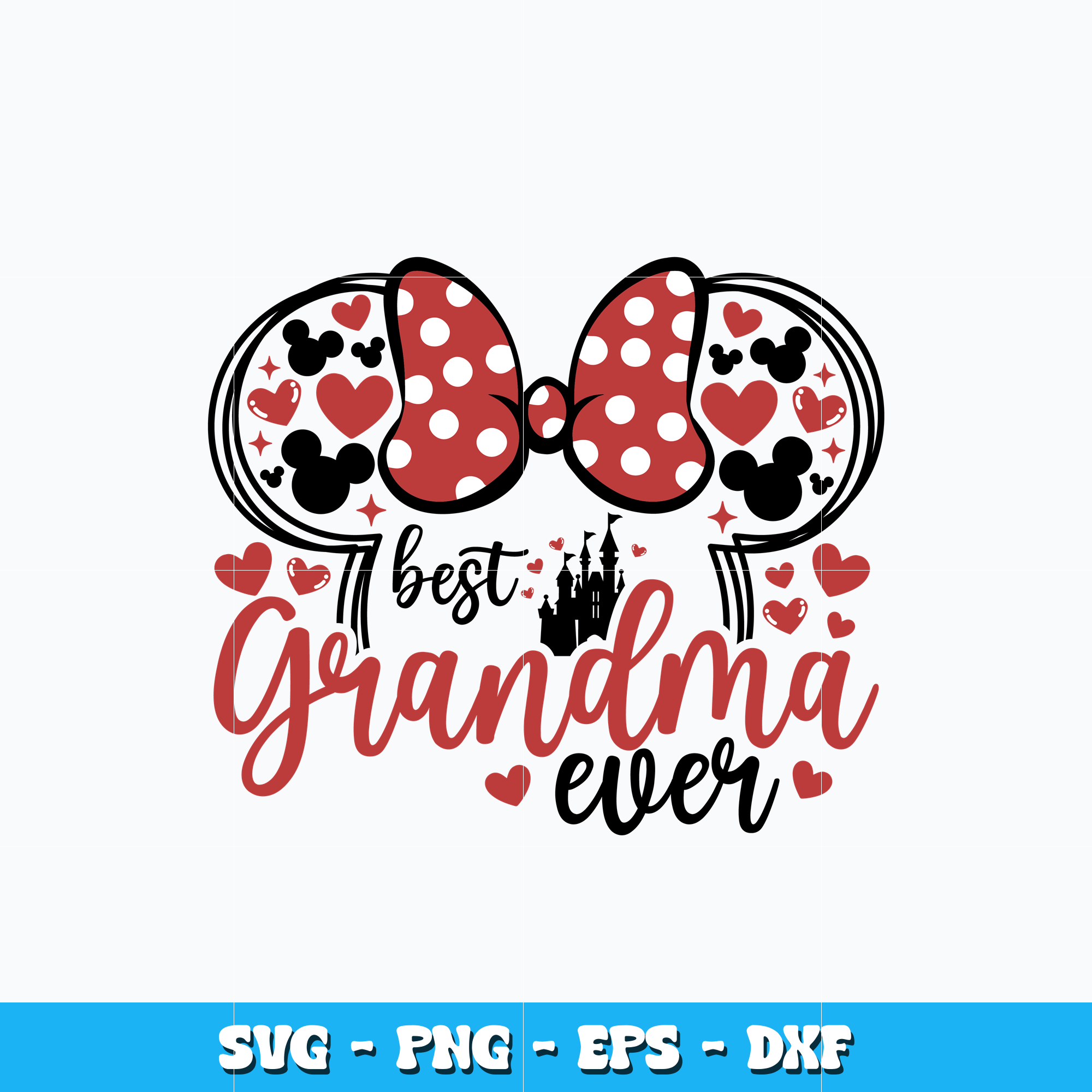 Quotes svg, Best Grandma Ever Svg, Mouse head svg, cartoon s - Inspire ...