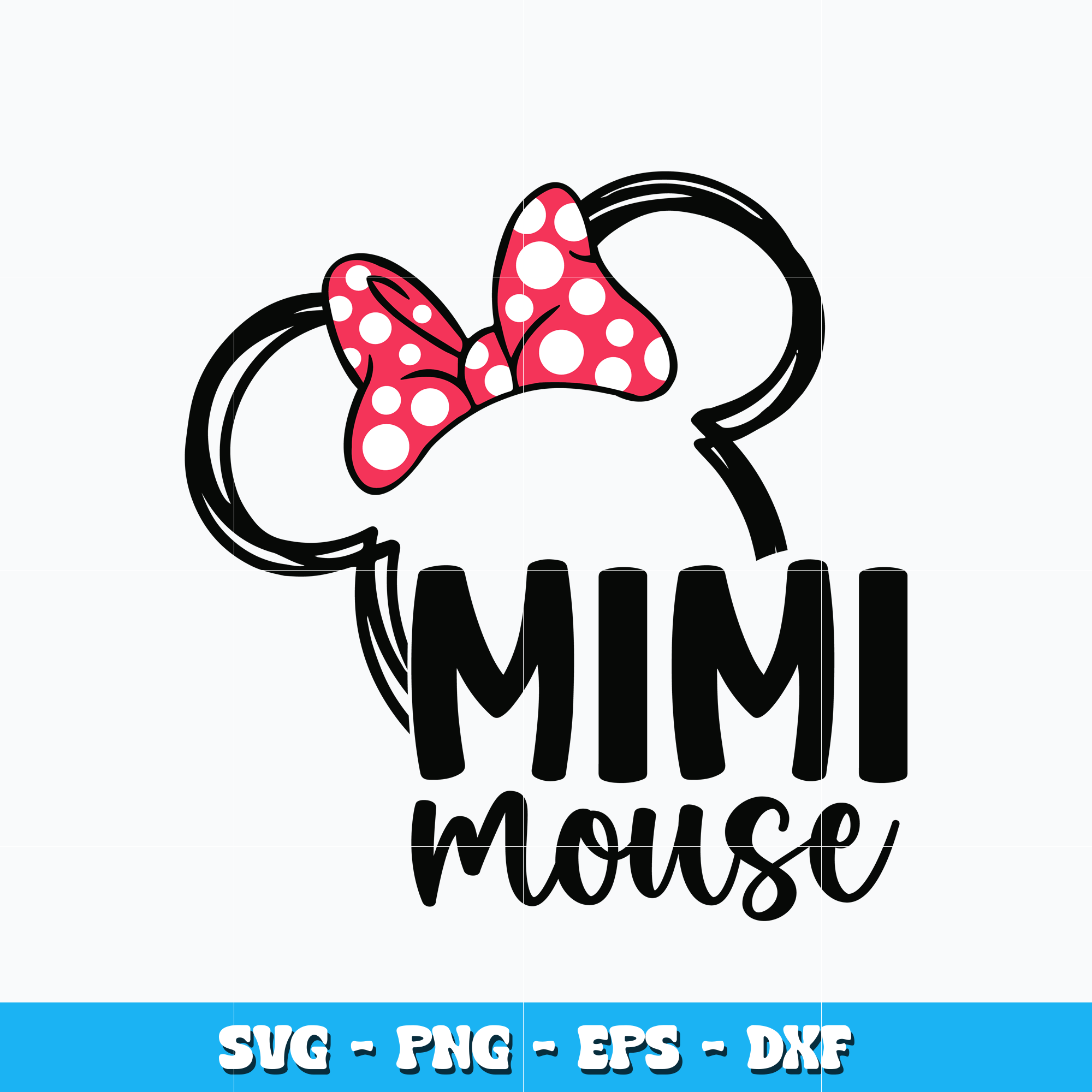 Minnie mouse Mimi Svg, Disney Minnie mouse head svg, cartoon | Inspire ...