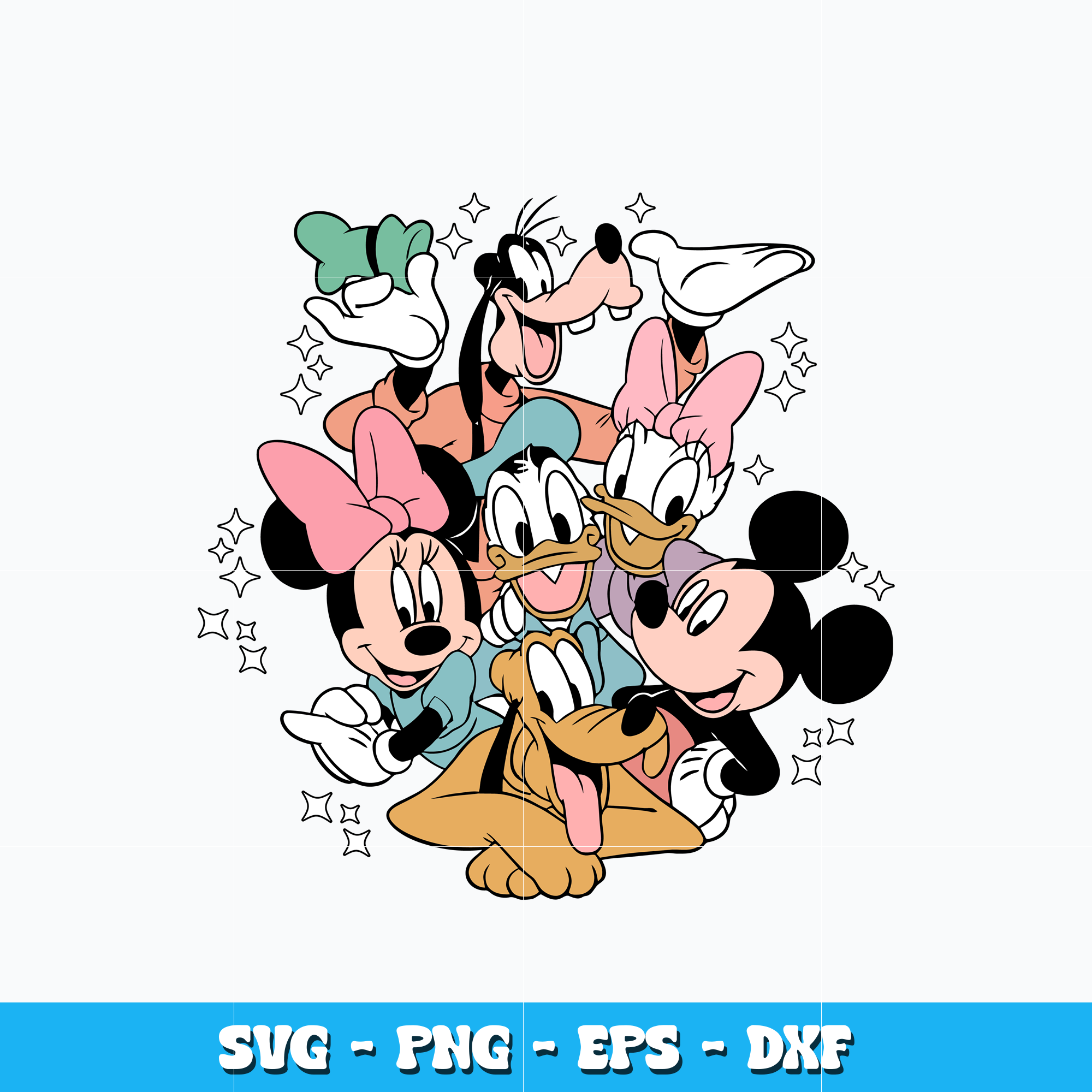 Mickey friends design svg, disney mickey friends svg, logo d | Inspire ...