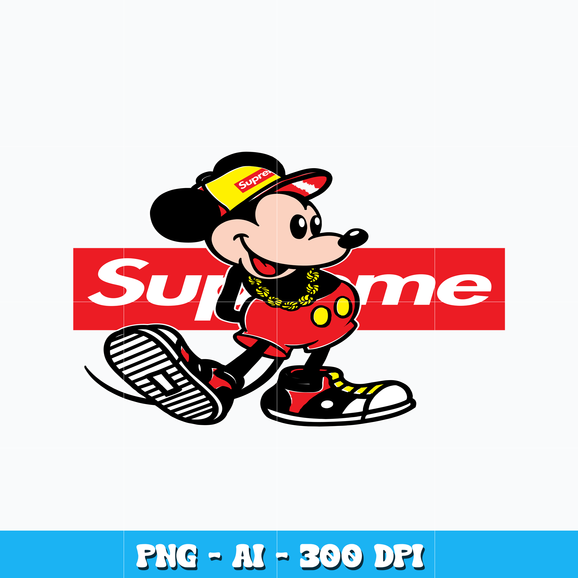 Mickey mouse Supreme svg, Mickey mouse Disney svg, cartoon s - Inspire ...
