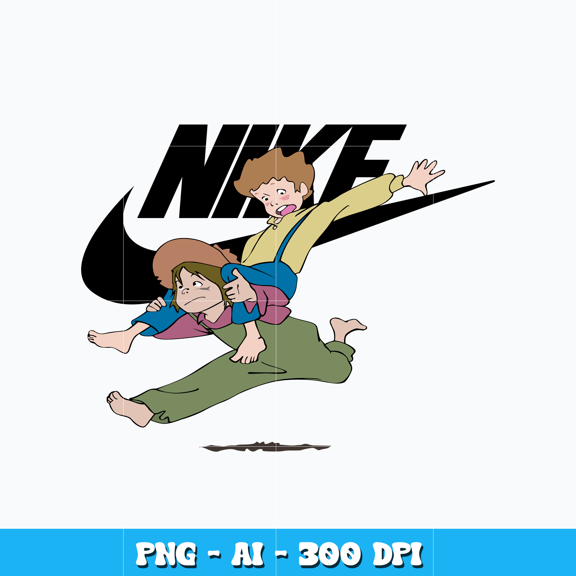 Tom Sawyer x Huckleberry Finn nike svg, Cartoon svg, logo de | Inspire ...