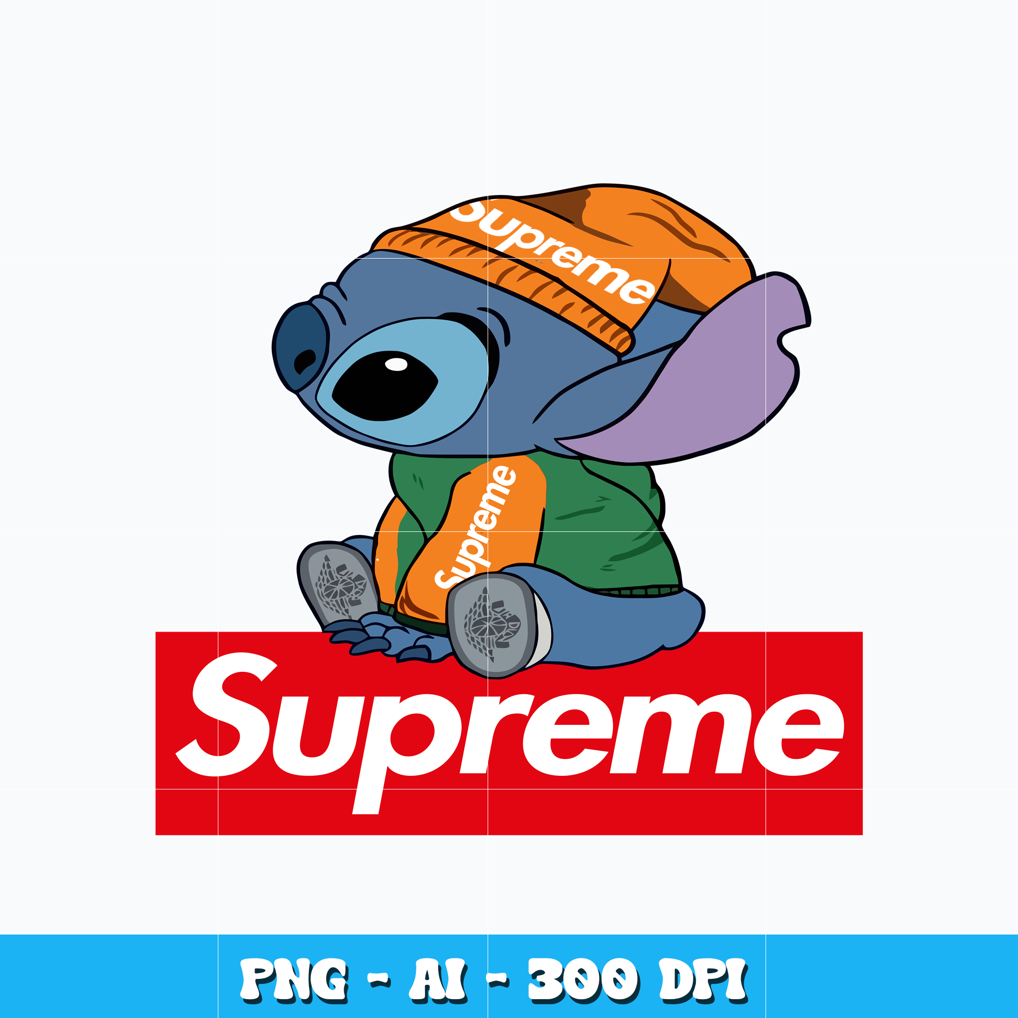Stitch Supreme svg, Supreme svg, Stitch cartoon svg, logo de - Inspire ...
