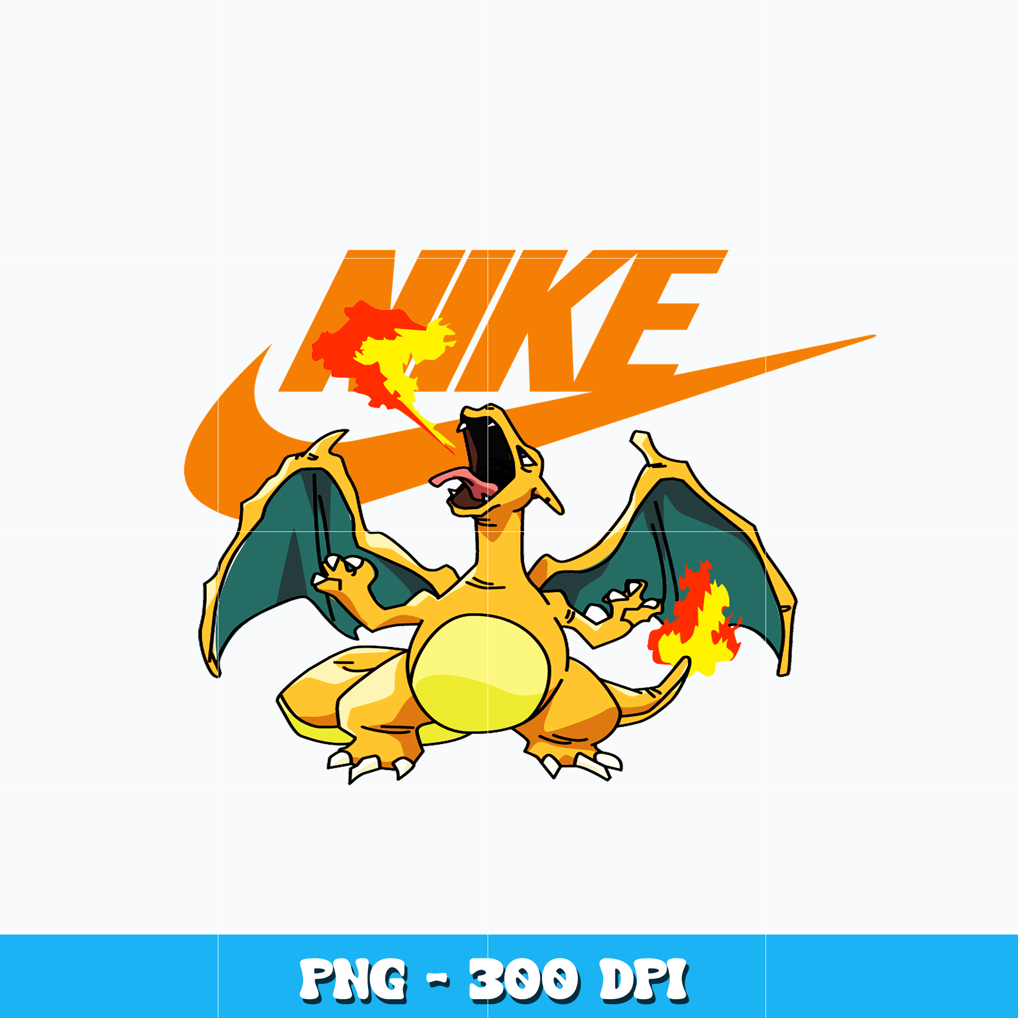 Charizard With Nike Png, Charizard anime png, logo design pn | Inspire ...