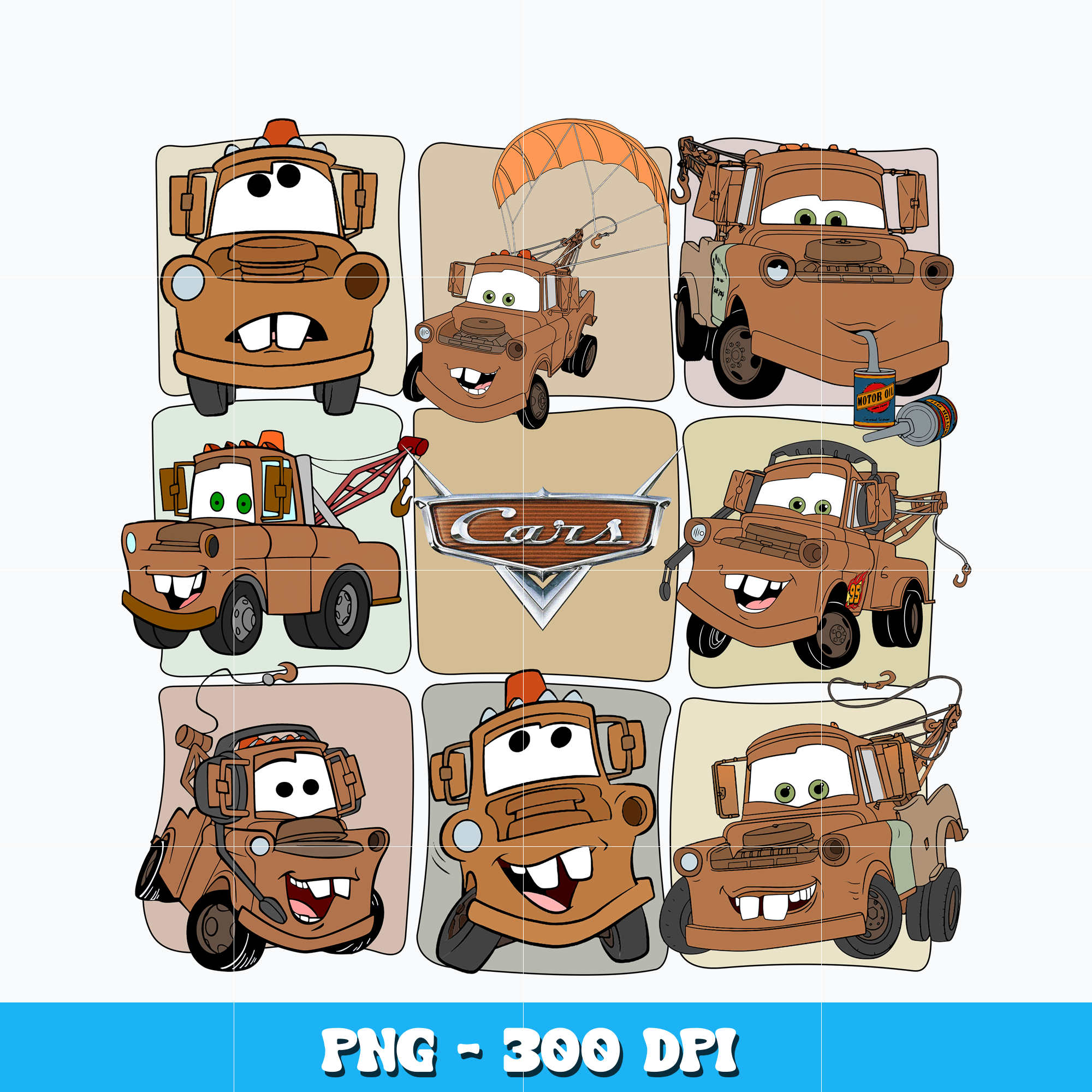 Tow Mater cartoon png, Disney cars png, Disney vacation png, - Inspire ...