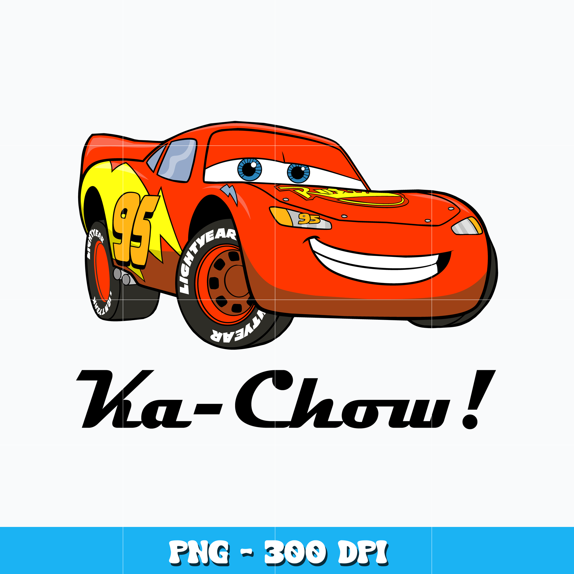 Lightning Mcqueen Ka-chow png, Disney cars png, Disney vacat | Inspire ...