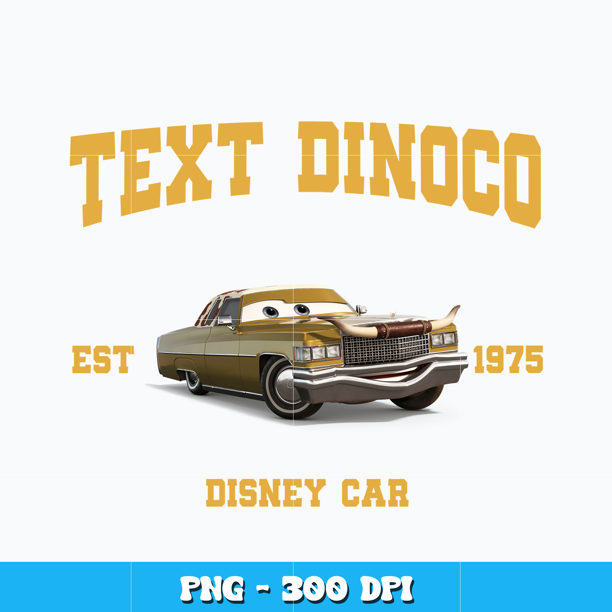 Tex Dinoco Est 1975 png, Disney cars png, Disney vacation pn | Inspire ...