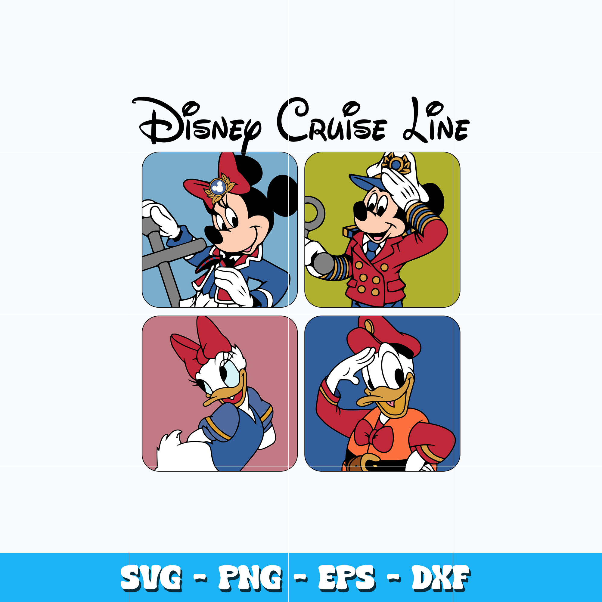 Disney Cruise line svg, Donald and friends svg, Disney vacat | Inspire ...