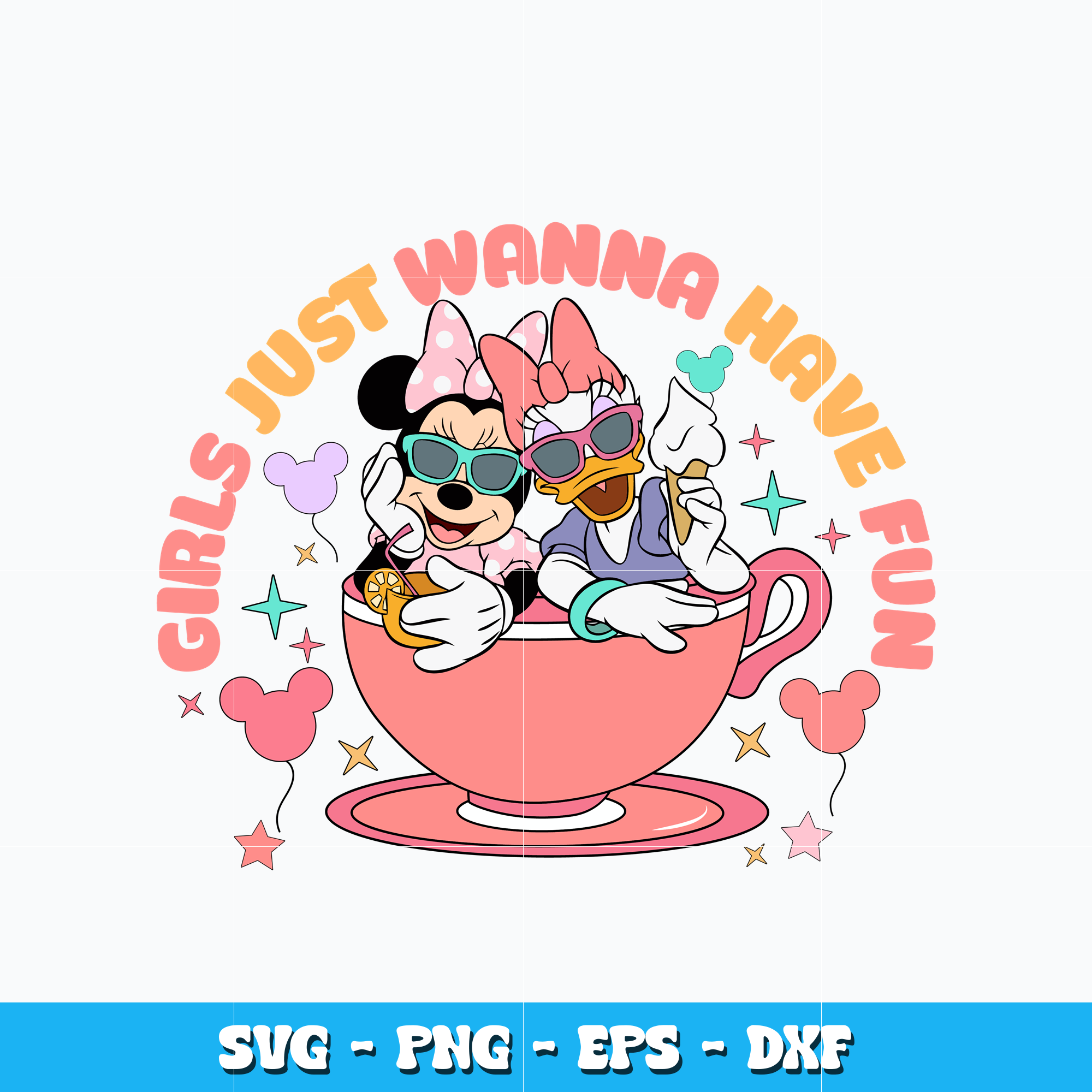 Girl juist wanna have fun svg, Castle svg, Disney vacation s | Inspire ...