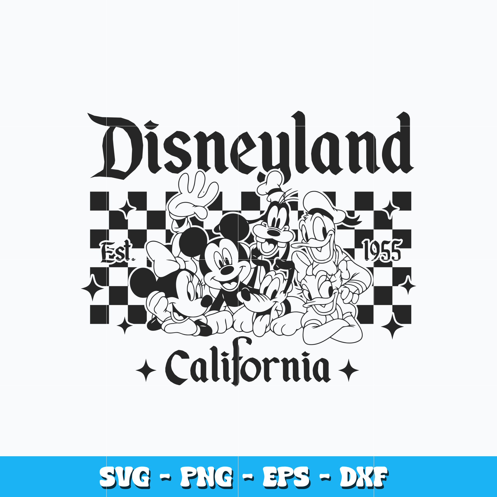 Disneyland California svg, Mickey friends svg, Disney vacati | Inspire ...