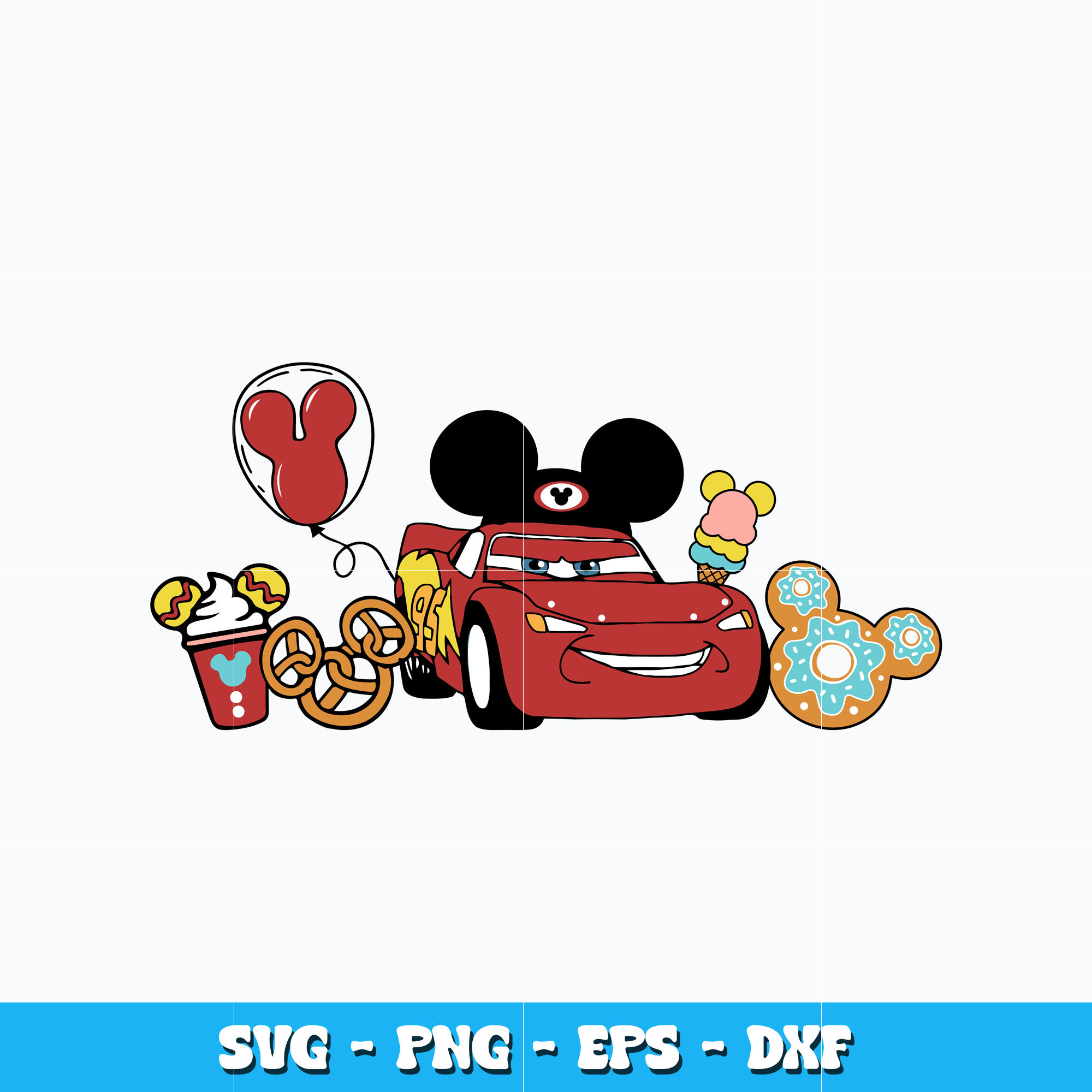Disney Vacation Lightning McQueen svg, Disney svg, Disney va | Inspire ...