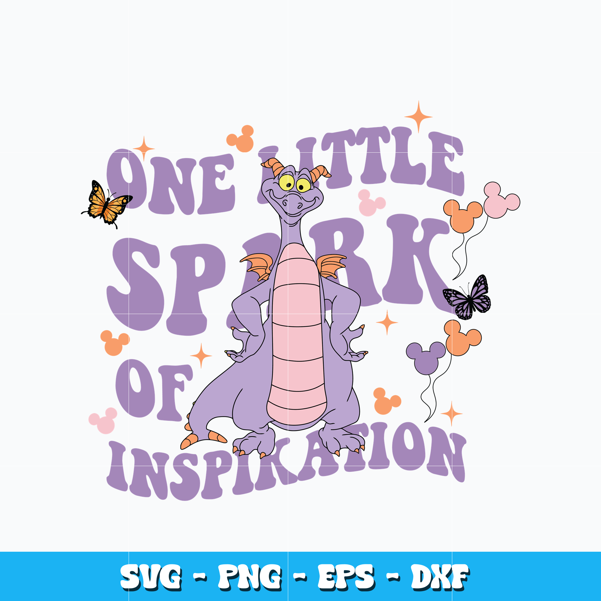 One little spark of inspiration svg, Disney svg, Disney vaca - Inspire ...