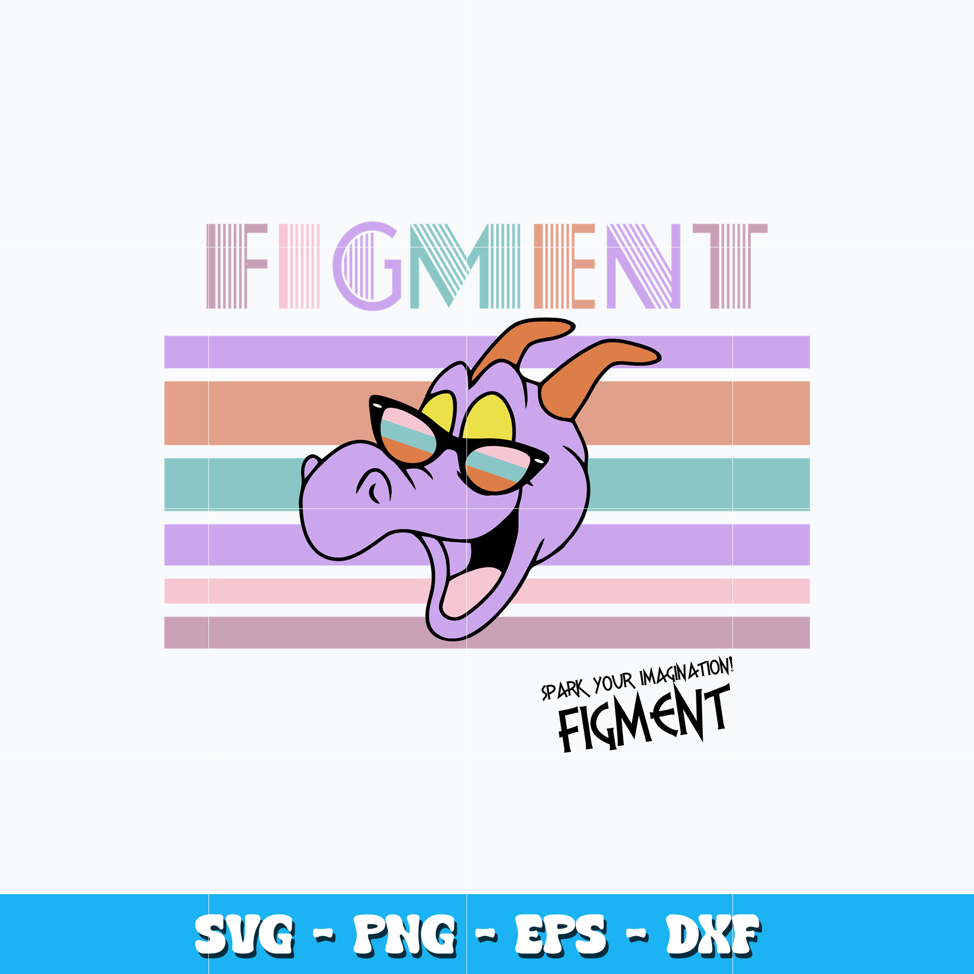 Spark Your inspiration svg, Disney Figment svg, Disney vacat | Inspire ...