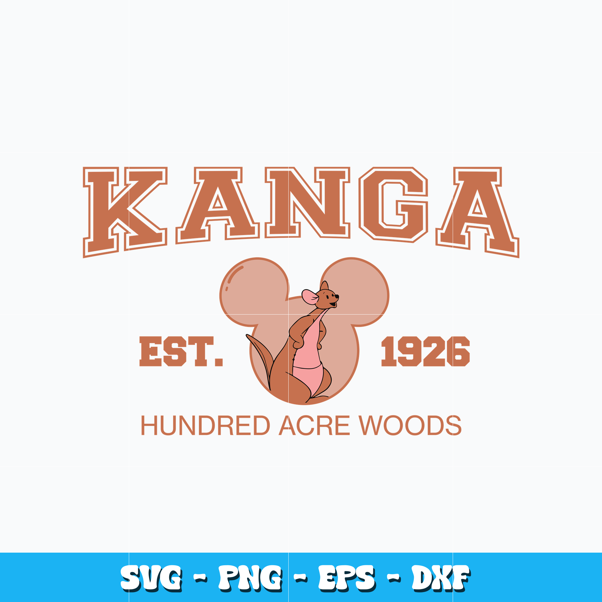 Kanga est 1926 svg, Disney mickey head svg, Disney vacation | Inspire ...