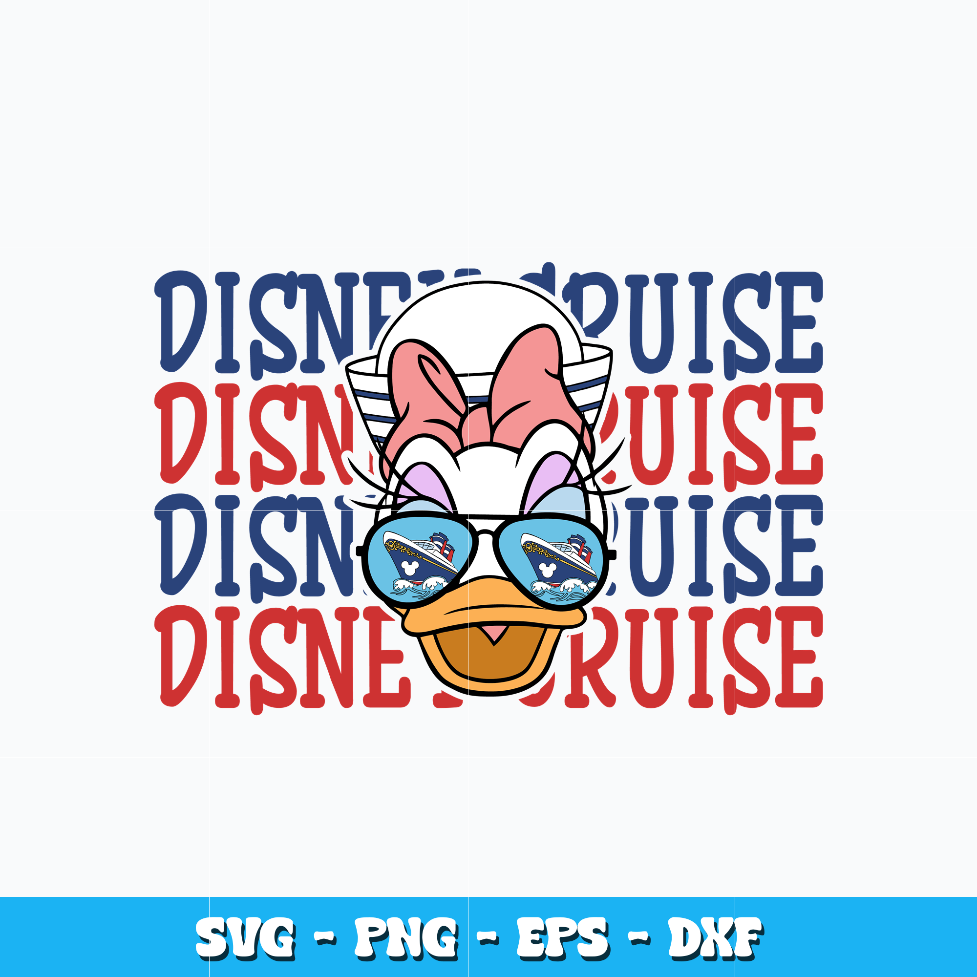 Disney Cruise svg, Disney Daisy Cruise svg, Disney vacation | Inspire ...