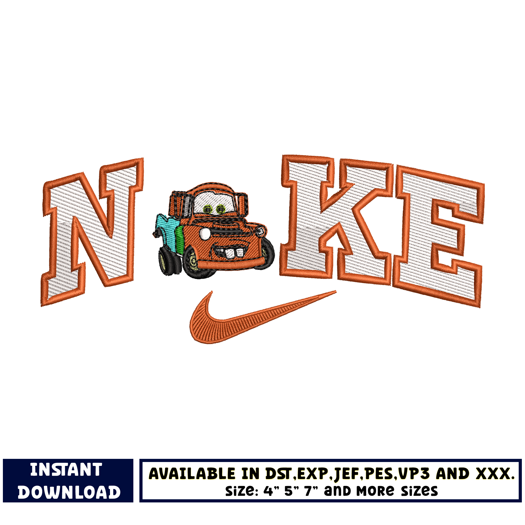 Nike Mater embroidery design | Inspire Uplift