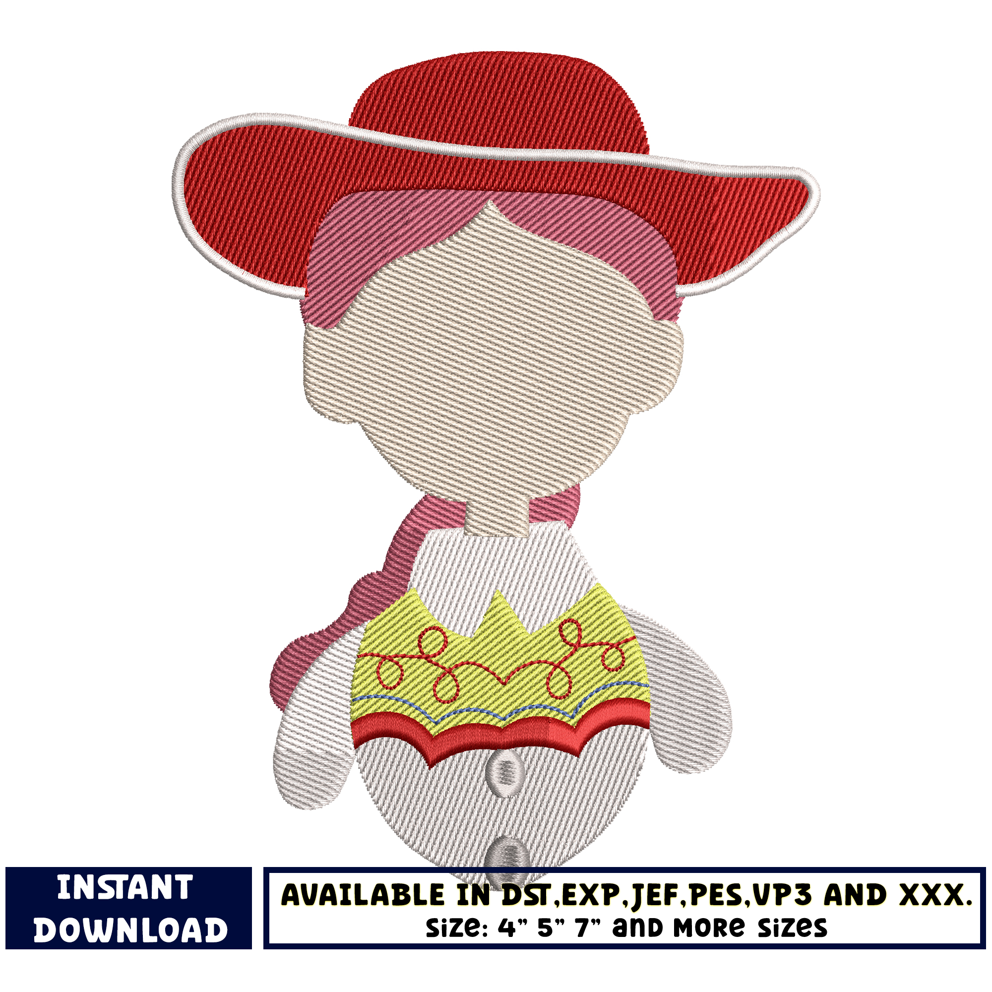 Jessie Embroidery design | Inspire Uplift