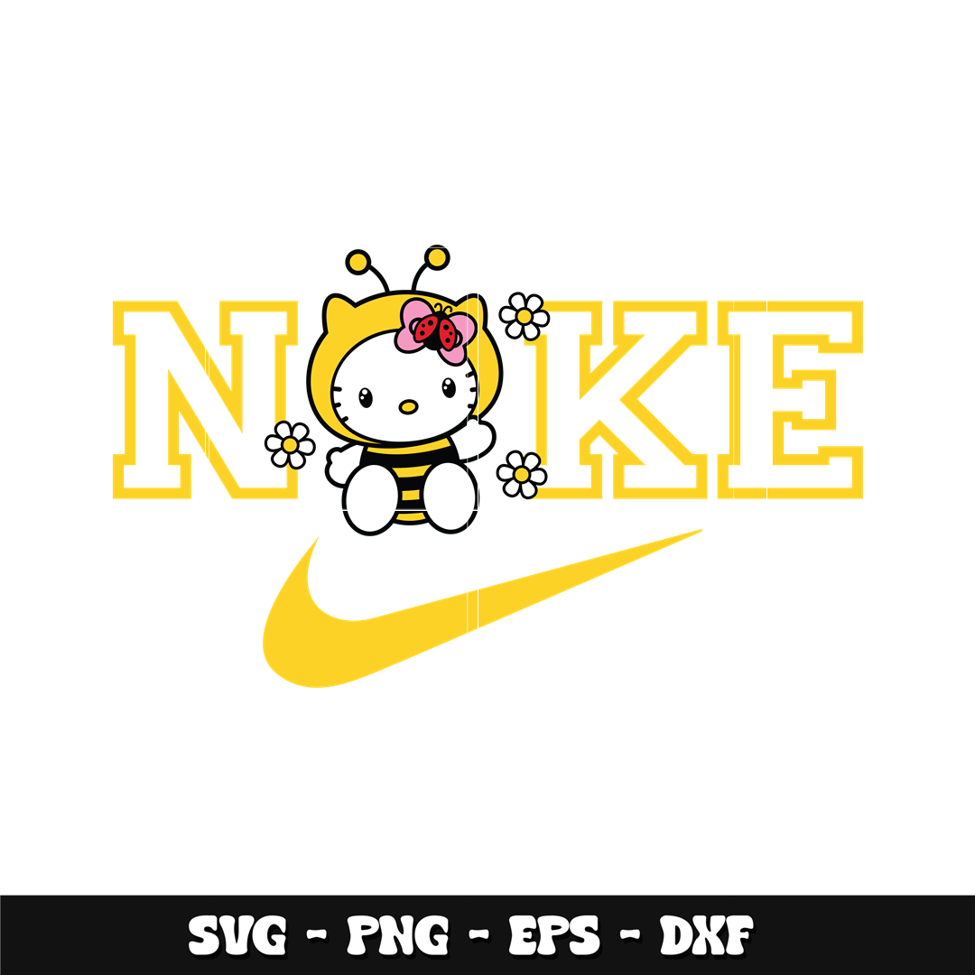 Hello kitty x bee svg, Hello Kitty svg, Logo Brand svg, Nike | Inspire ...