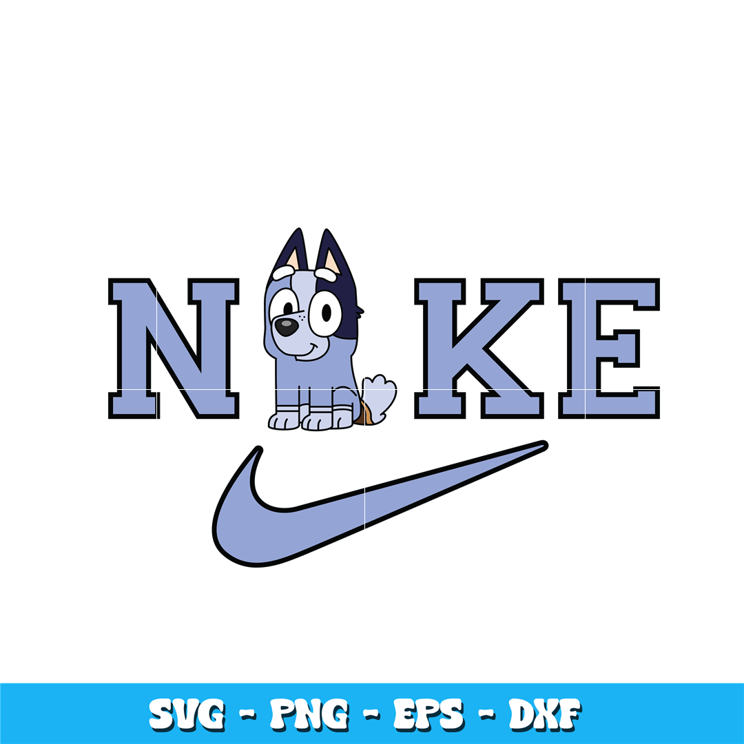 Nike Socks Bluey Svg, Bluey svg, Logo Brand svg, Nike svg, c | Inspire ...
