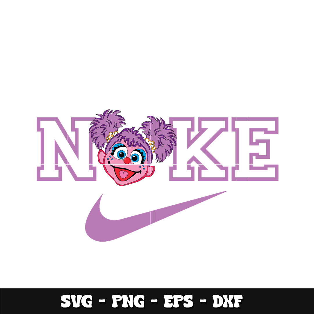 Swoosh x Abby Cadabby Svg, Sesame street svg, Logo Brand svg | Inspire ...
