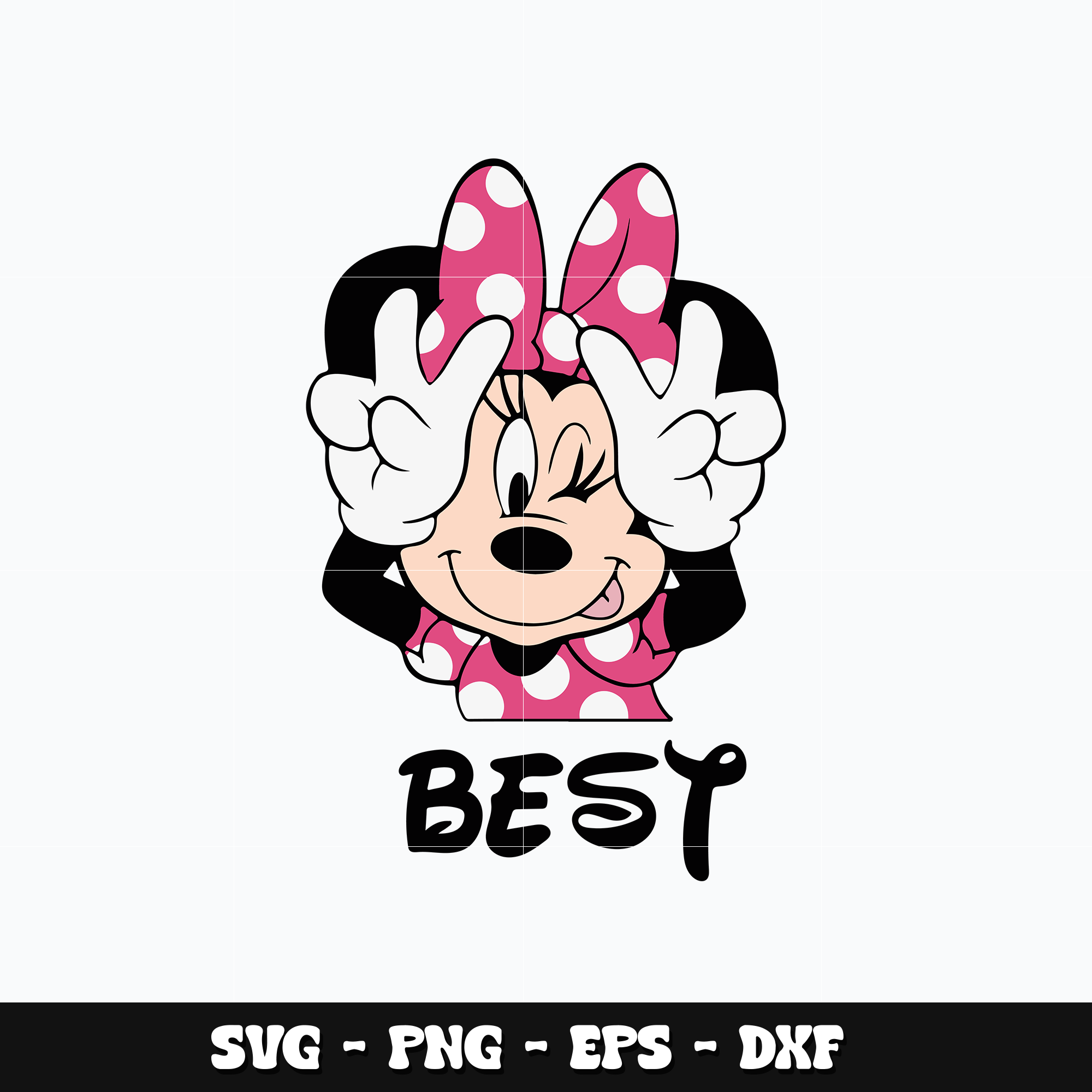 Minnie mouse best Svg, Mickey svg, Disney svg, Svg design, c | Inspire ...