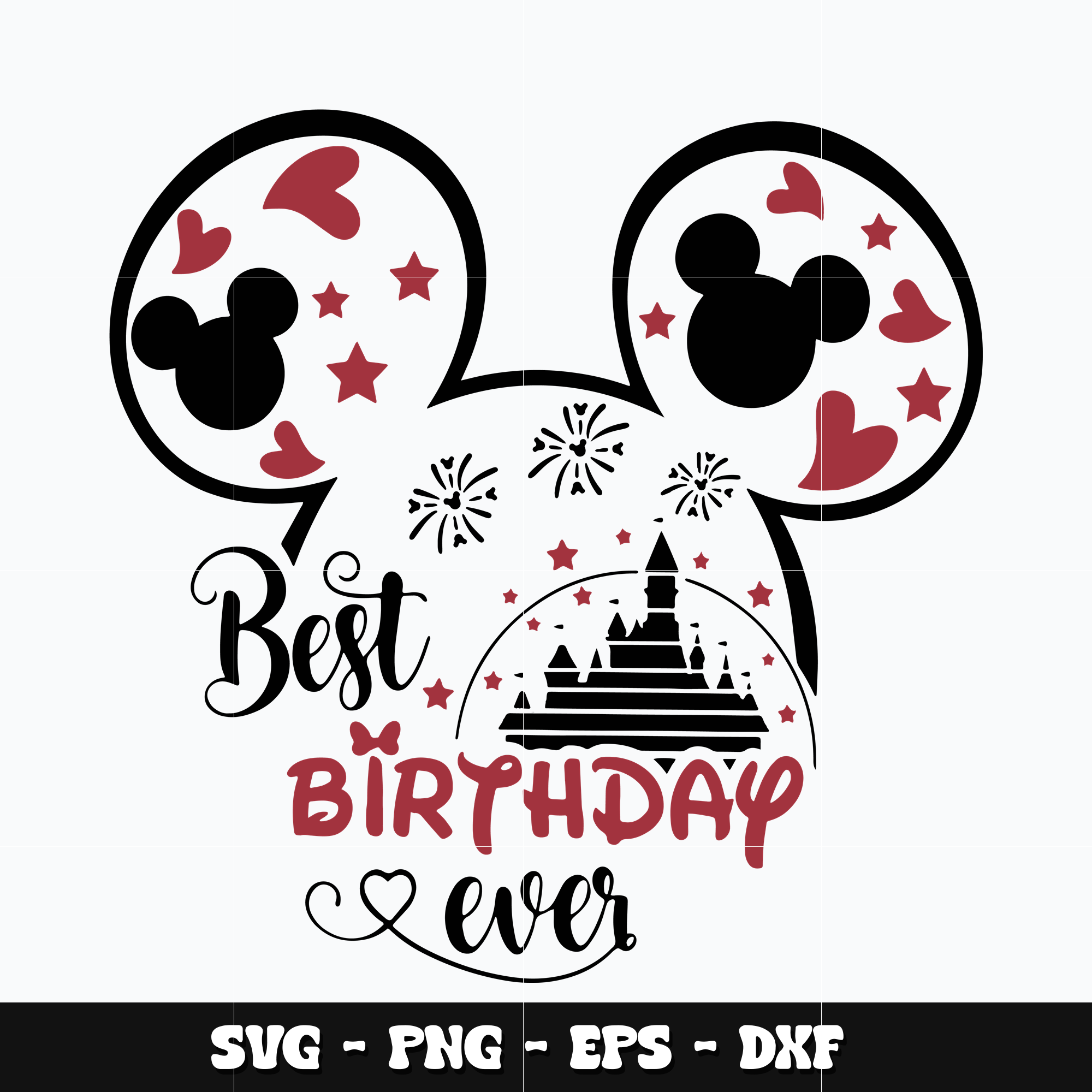 Mickey best birthday ever Svg, Mickey svg, Disney svg, Svg d | Inspire ...