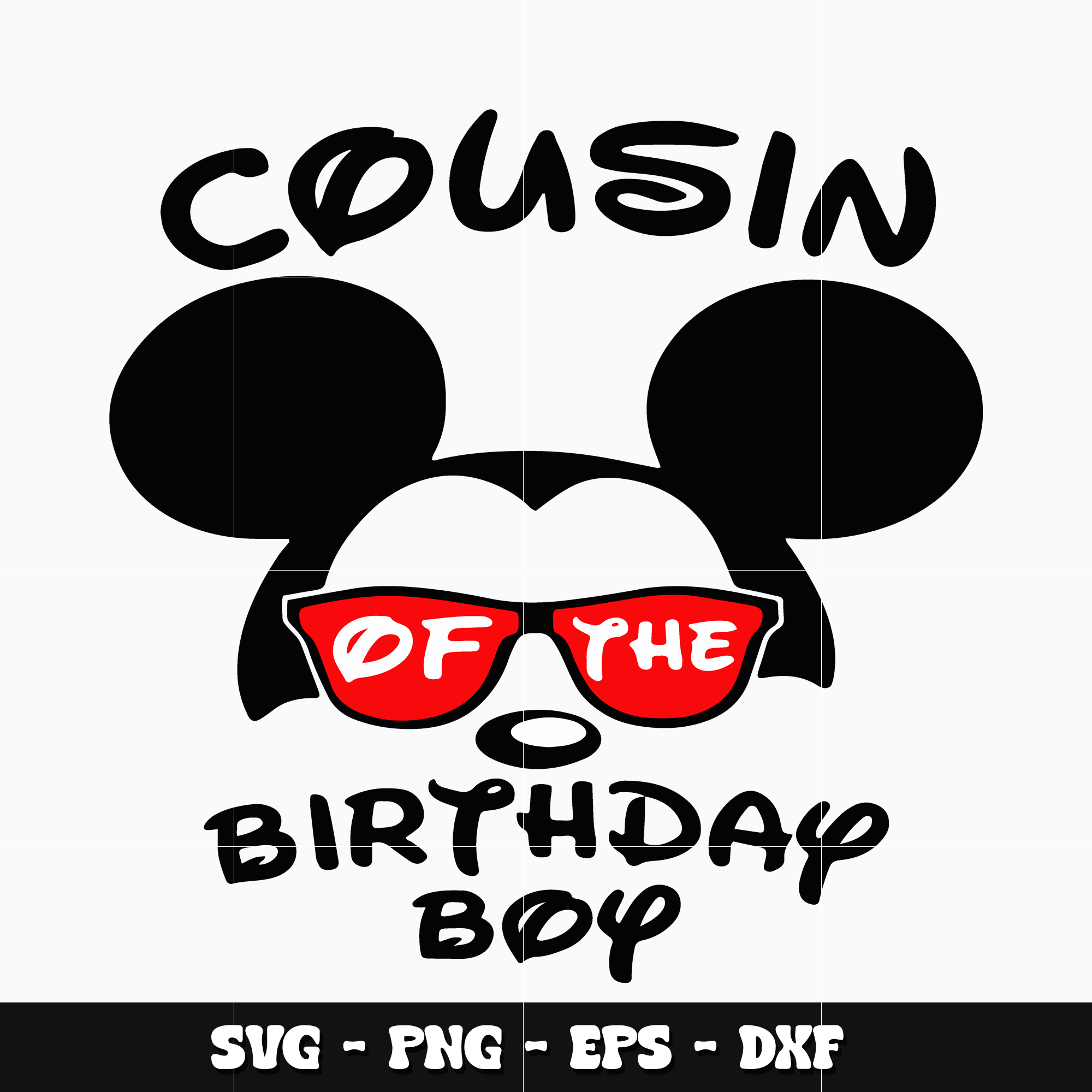 Mickey cousin birthday boy Svg, Mickey svg, Disney svg, Svg | Inspire ...
