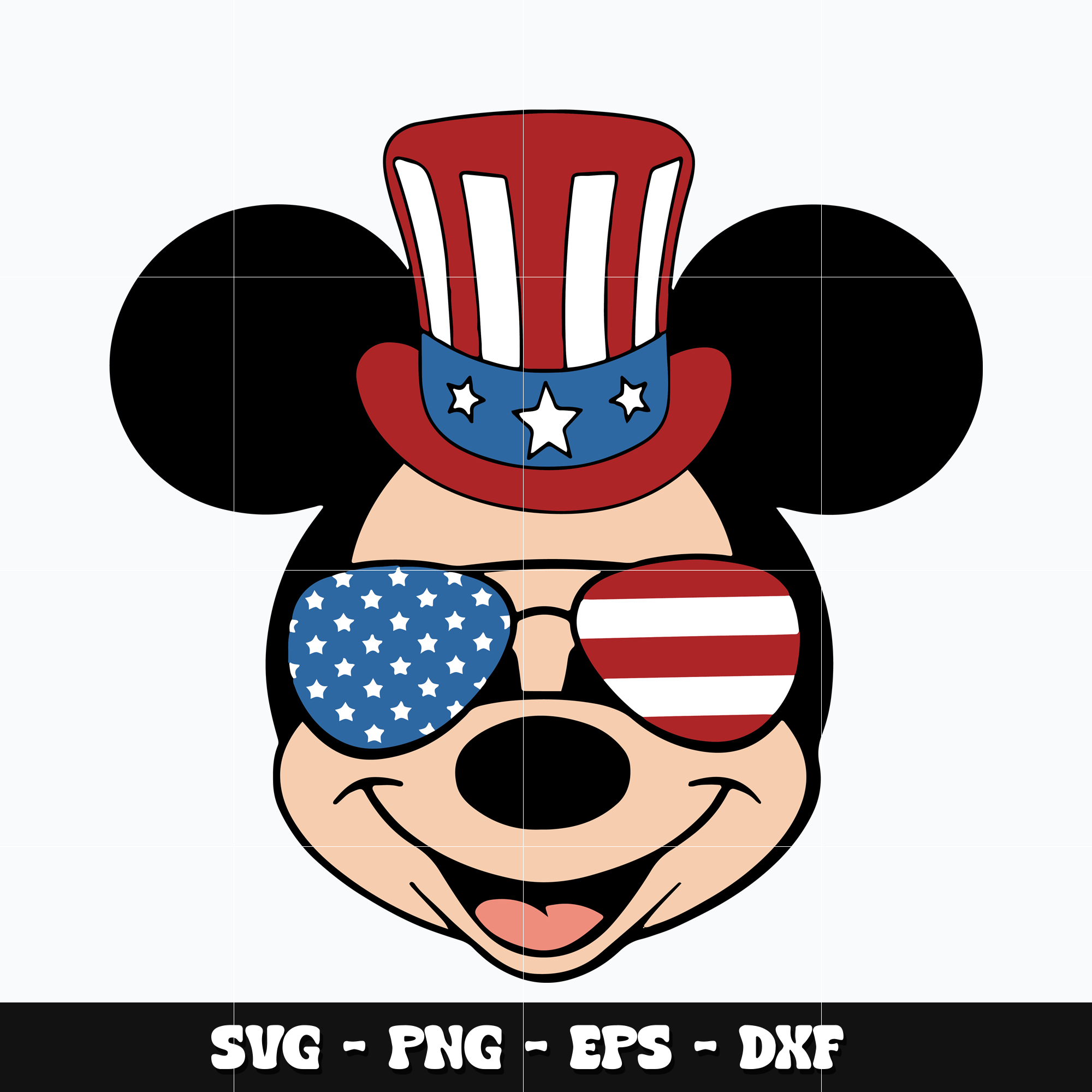 Mickey mouse america Svg, Mickey svg, Disney svg, Svg design | Inspire ...