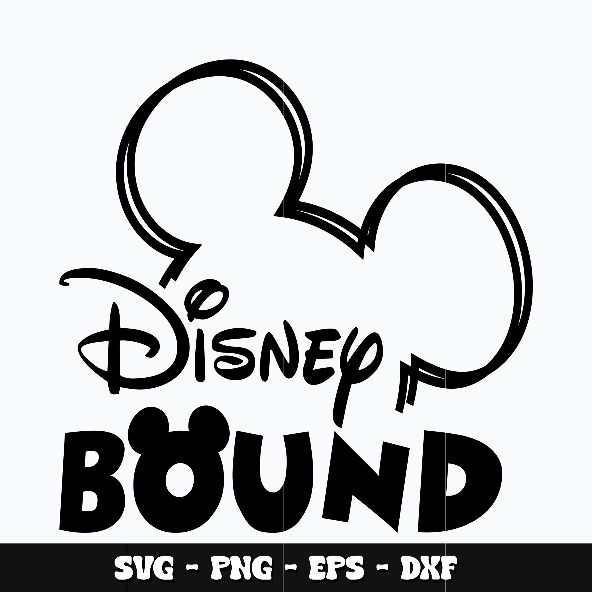 Mickey head disney bound Svg, Mickey svg, Disney svg, Svg de | Inspire ...