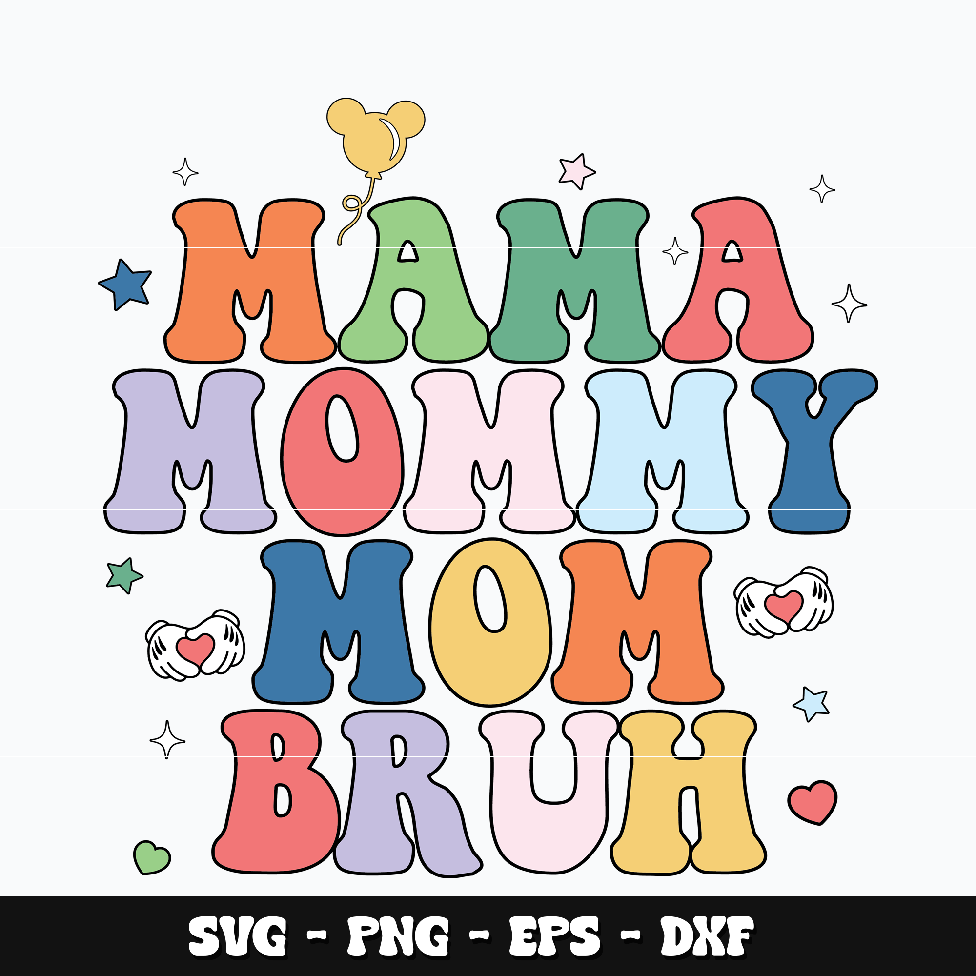 Mickey mama mommy mom Svg, Mickey svg, Disney svg, Svg desig - Inspire ...