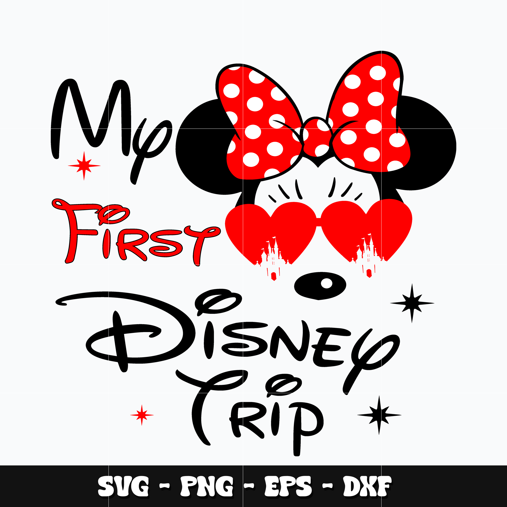 Minnie my first disney trip Svg, Mickey svg, Disney svg, Svg | Inspire ...