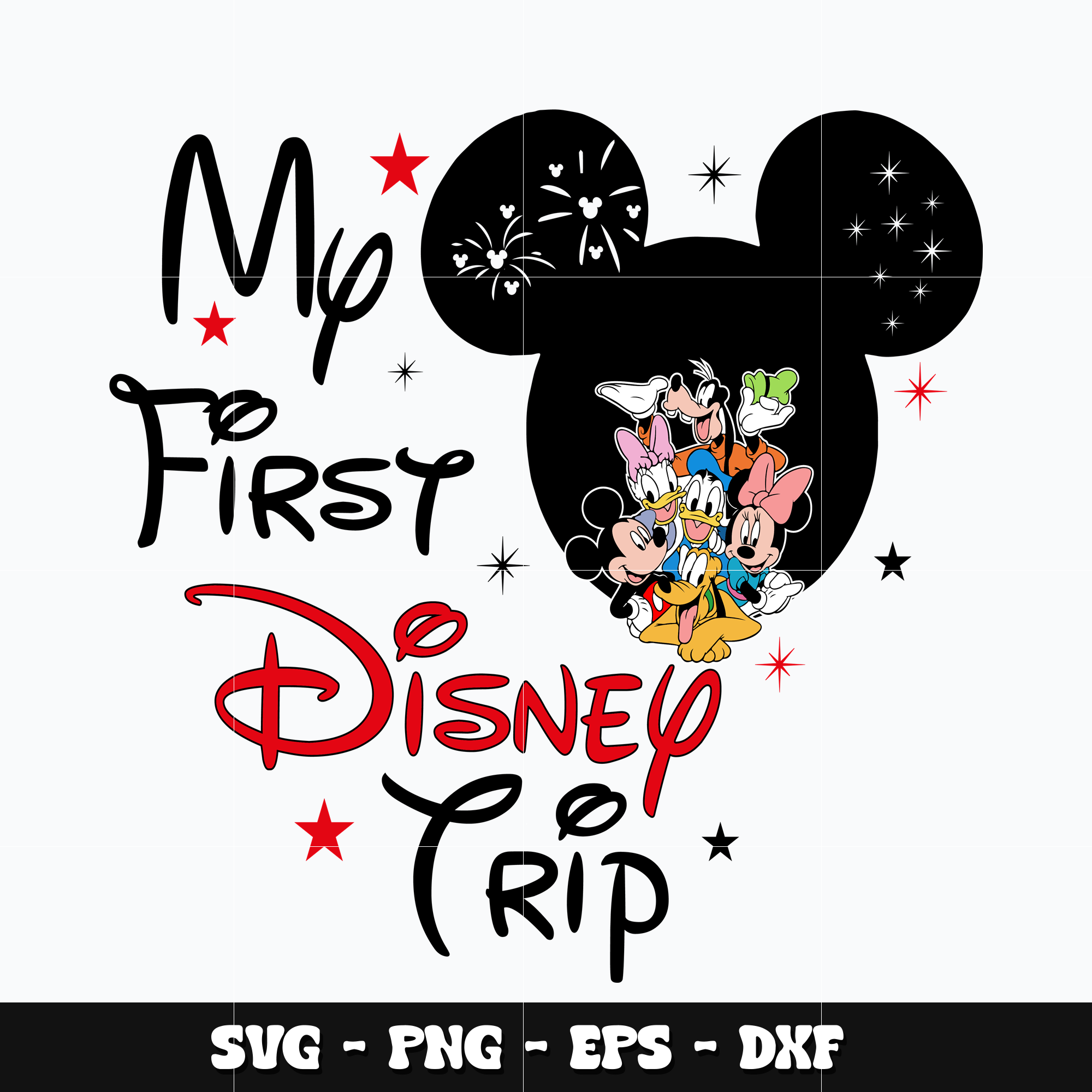Mickey mouse my first disney trip Svg, Mickey svg, Disney sv - Inspire ...