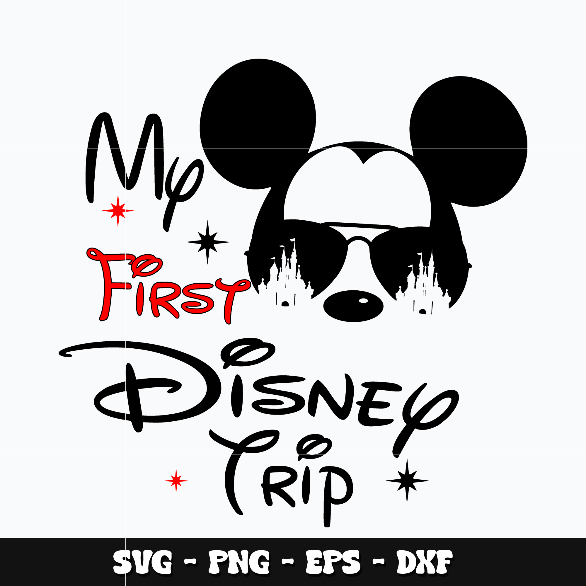 Mickey head my first disney trip Svg, Mickey svg, Disney svg | Inspire ...