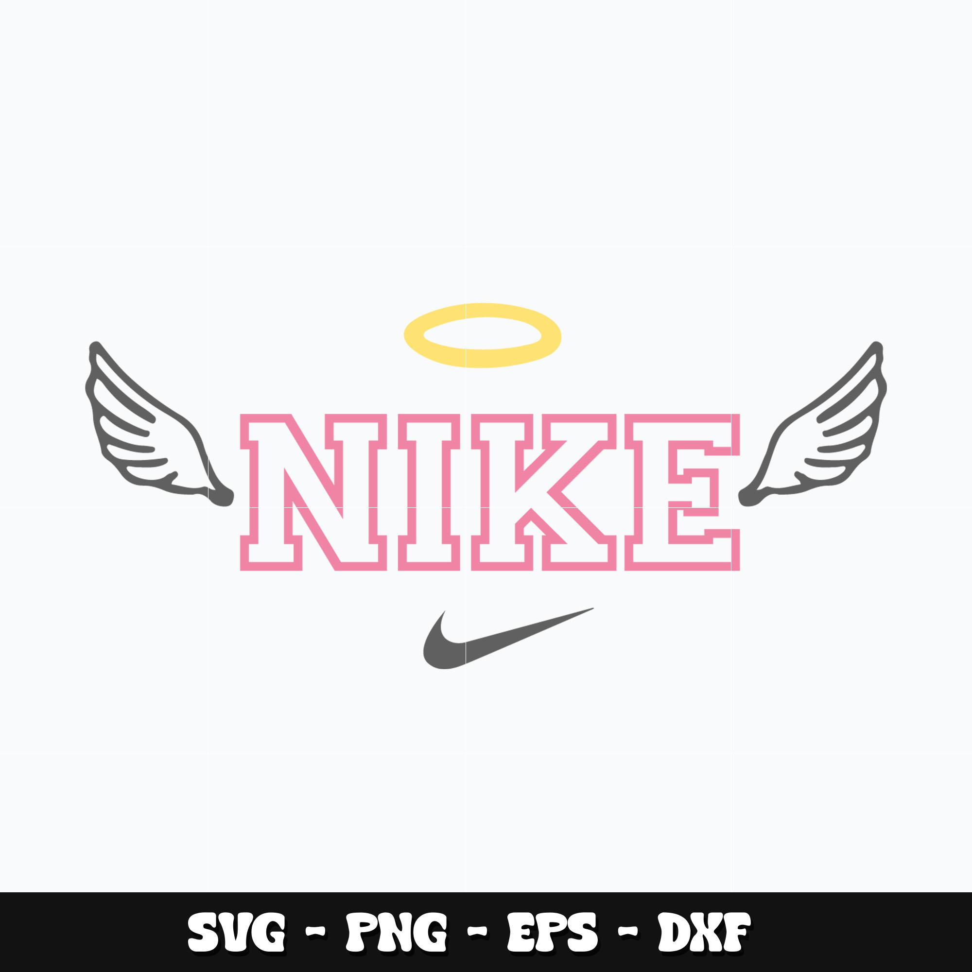 Nike logo angel Svg, Nike svg, Nike logo svg, Svg design, Br | Inspire ...