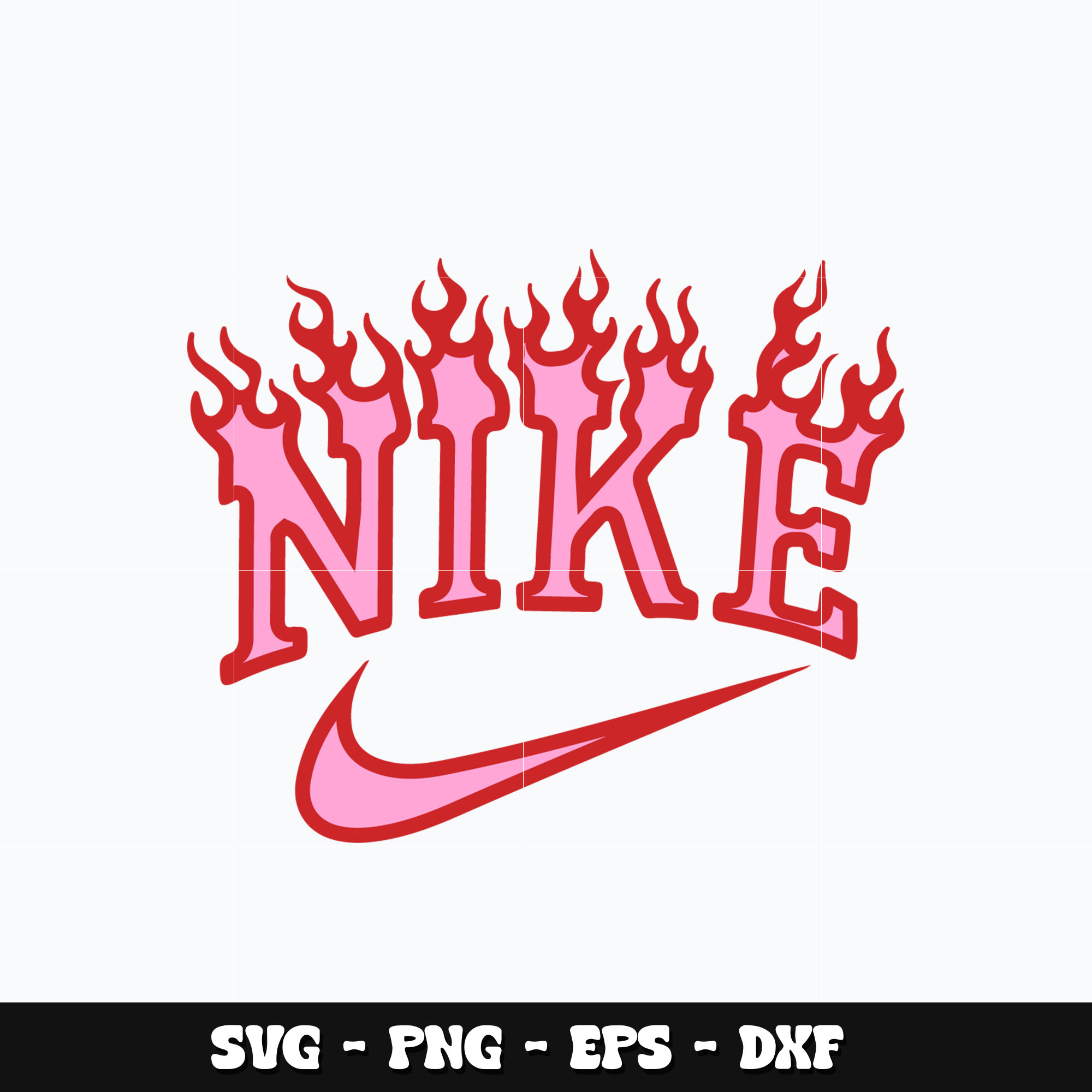 Nike fire logo Svg, Nike svg, Nike logo svg, Svg design, Bra | Inspire ...
