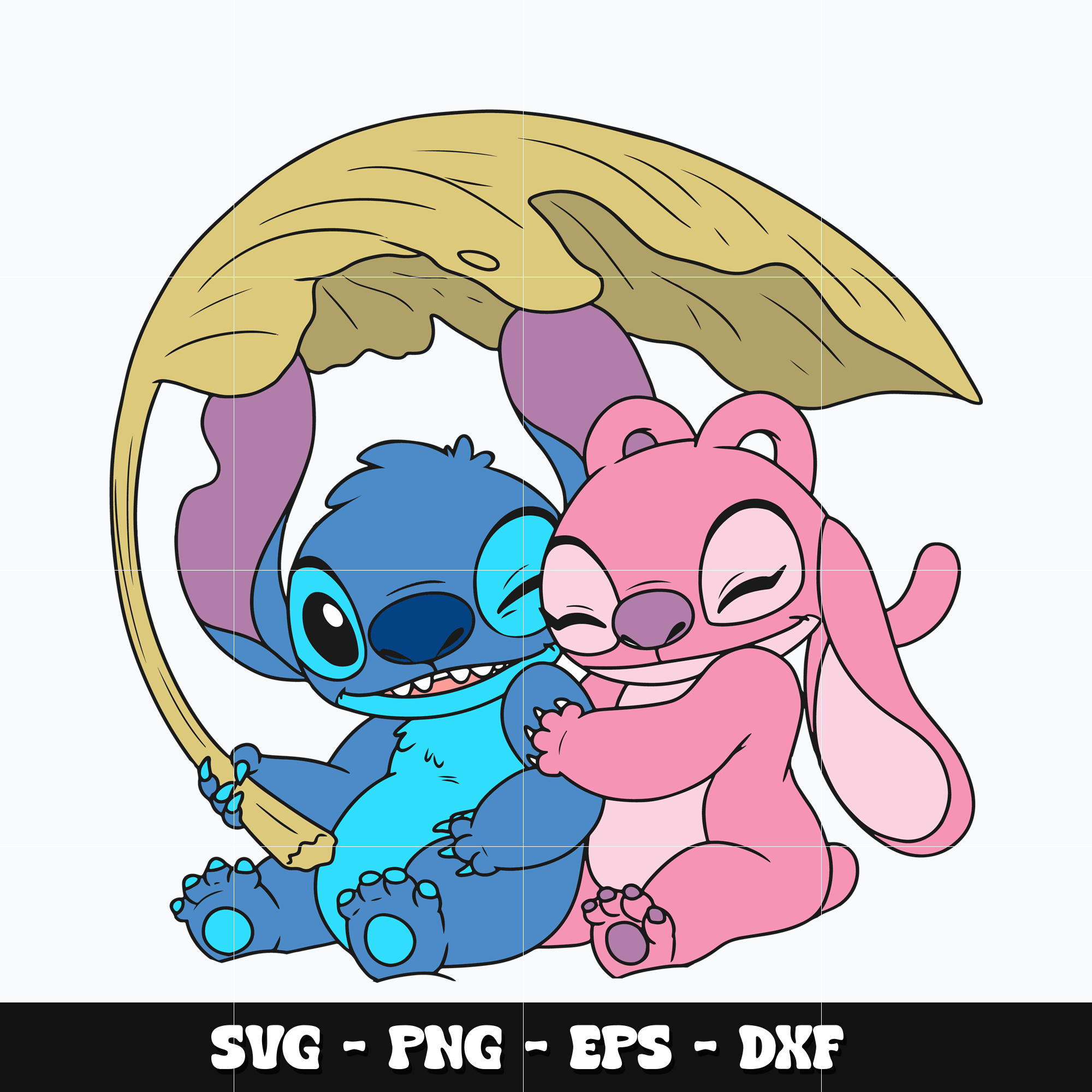 Stitch x Angel couple Svg, Stitch svg, Disney svg, Svg desig | Inspire ...
