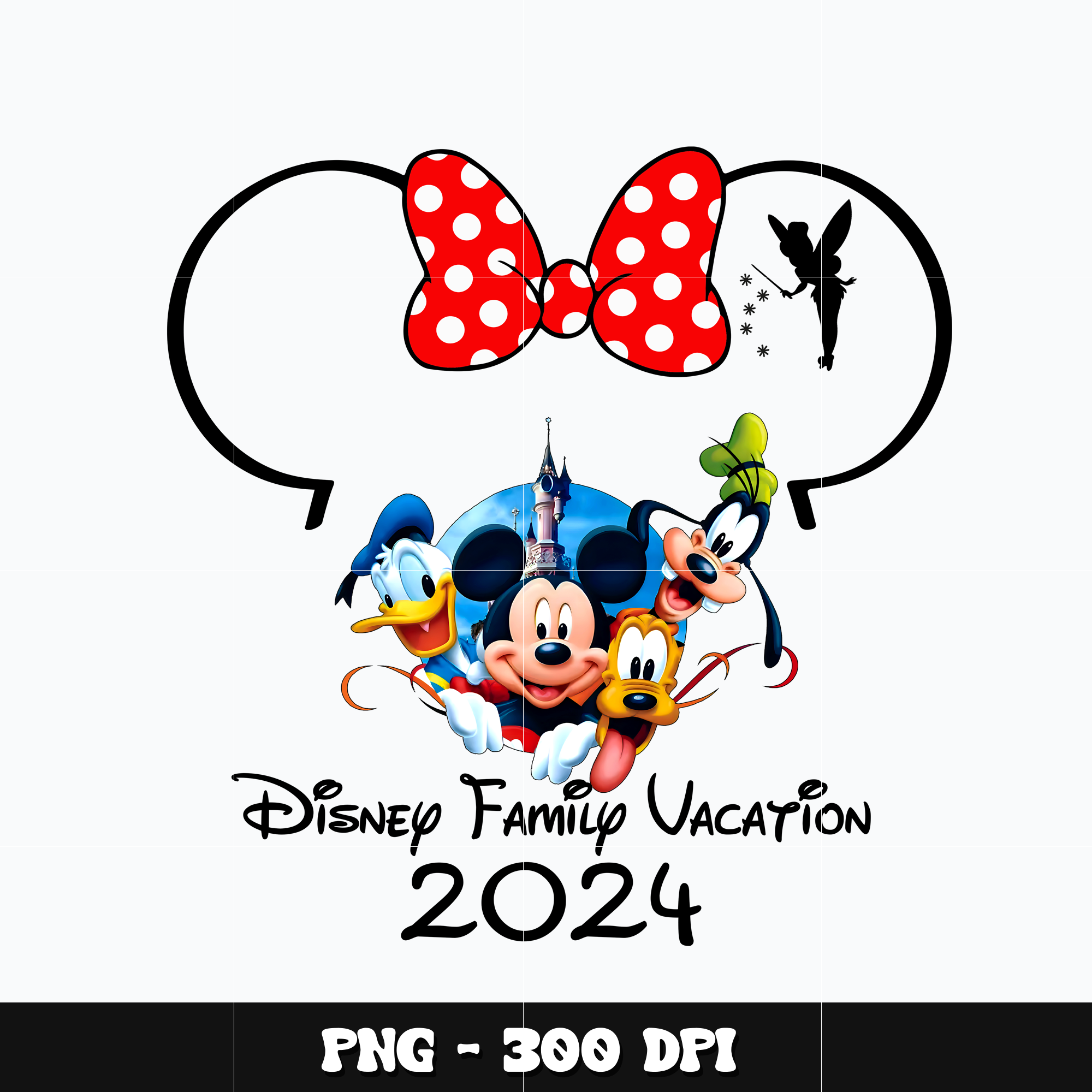 Mickey mouse family vacation 2024 Png, Mickey Png, Disney Pn | Inspire ...